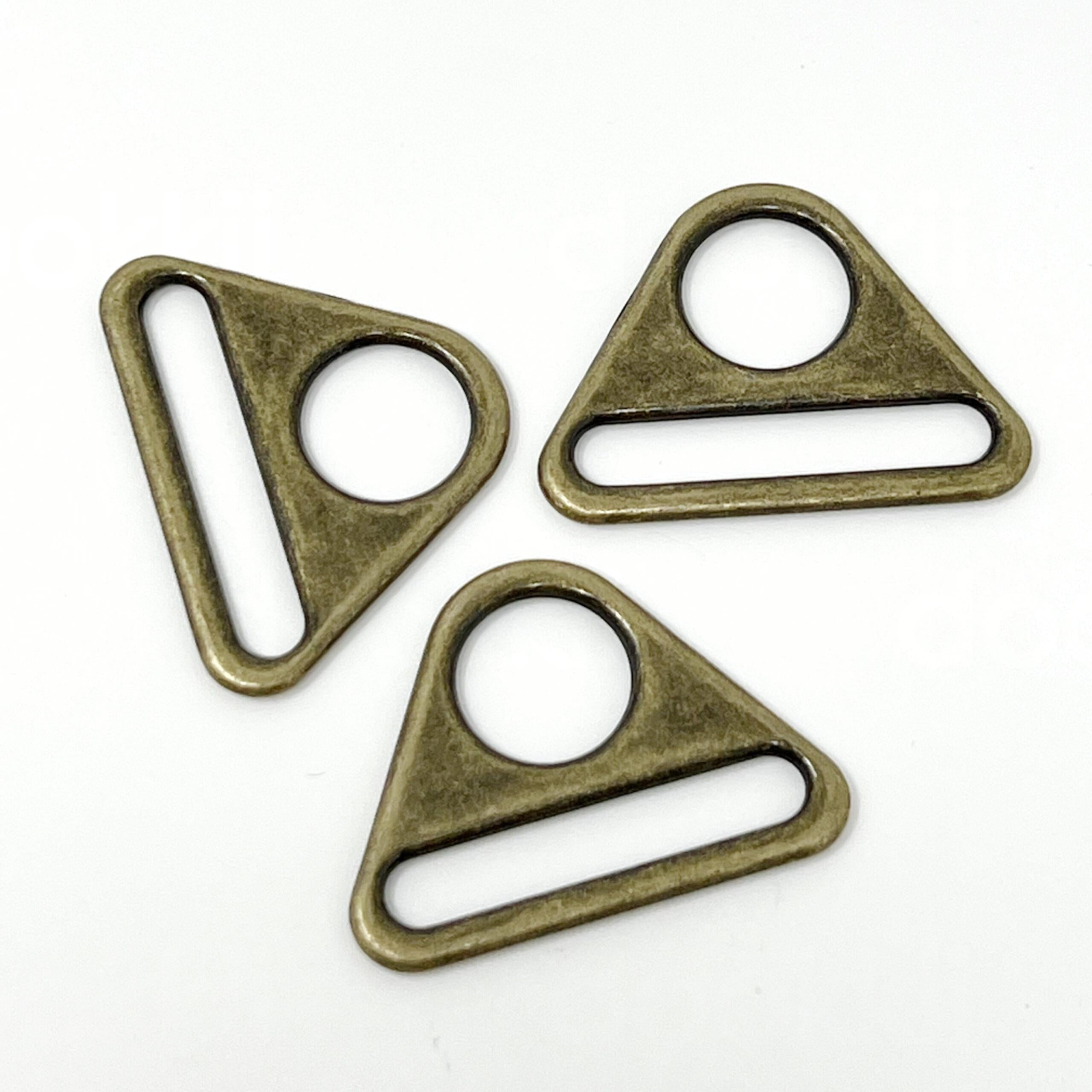 38mm Metal Triangle Connector for Bag Making Hardware for Straps & Han ...