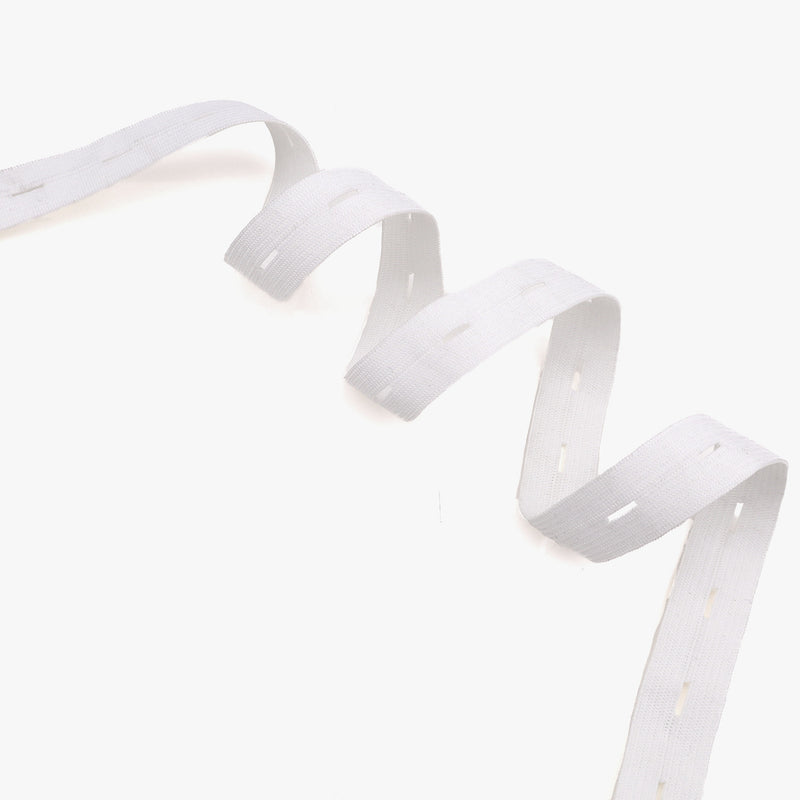 Buttonhole Elastic Adjustable Flat Sewing Band for Dressmaking and Chi ...