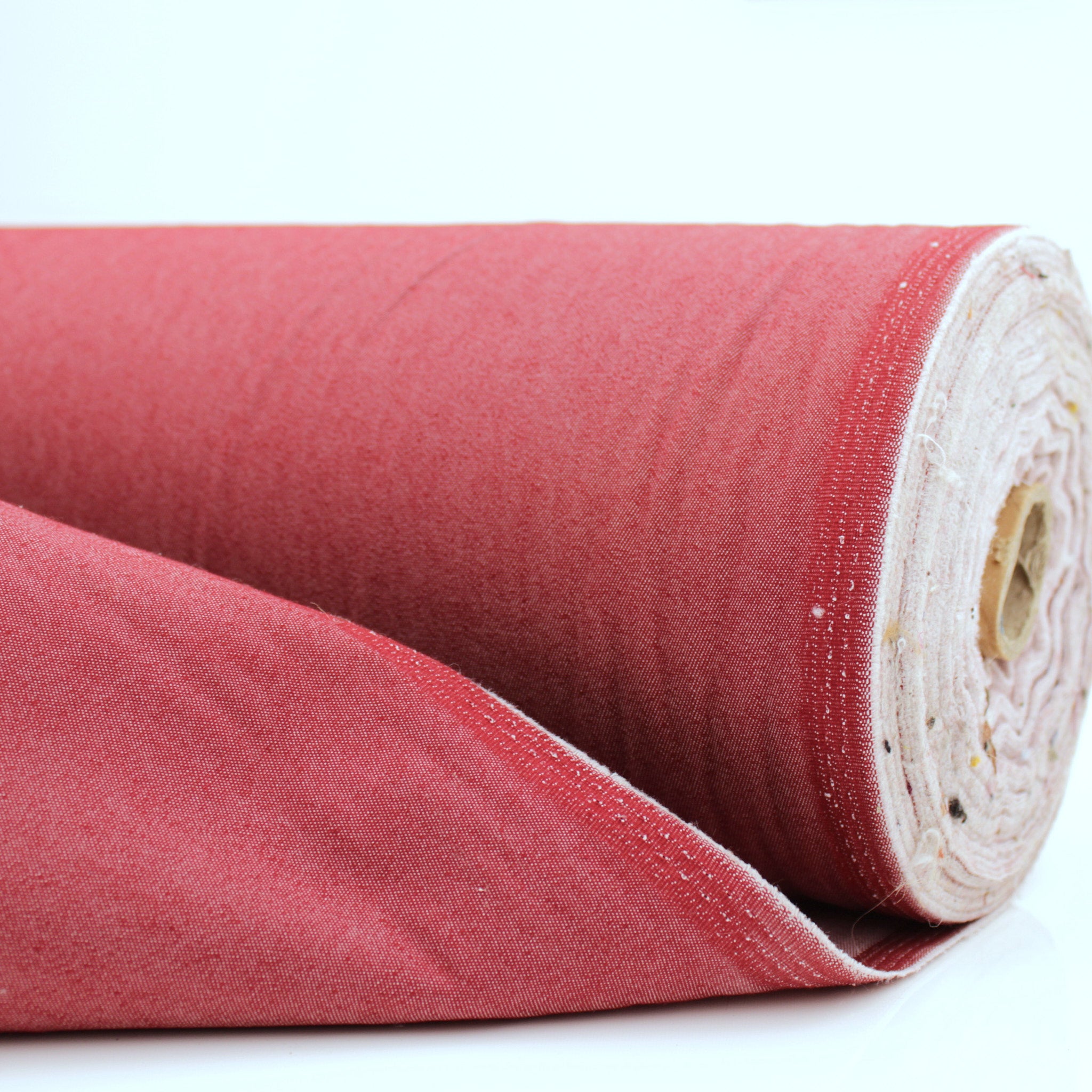 Coloured Cotton 7 oz Stretch Denim - Maroon – Lullabee Fabrics