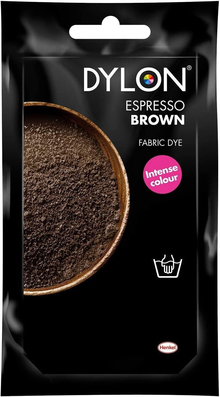 Dylon Hand Dye Fabric Dye Pouch: Vibrant Colour for Delicate Items 50g ...