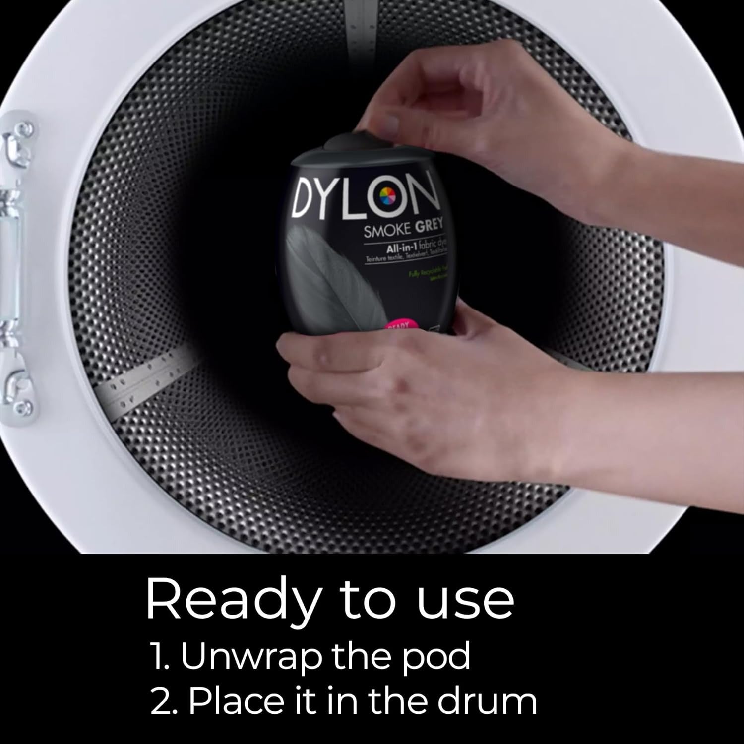 Dylon Washing Machine Fabric Dye Pods: Restore & Revive Clothes - Smok ...