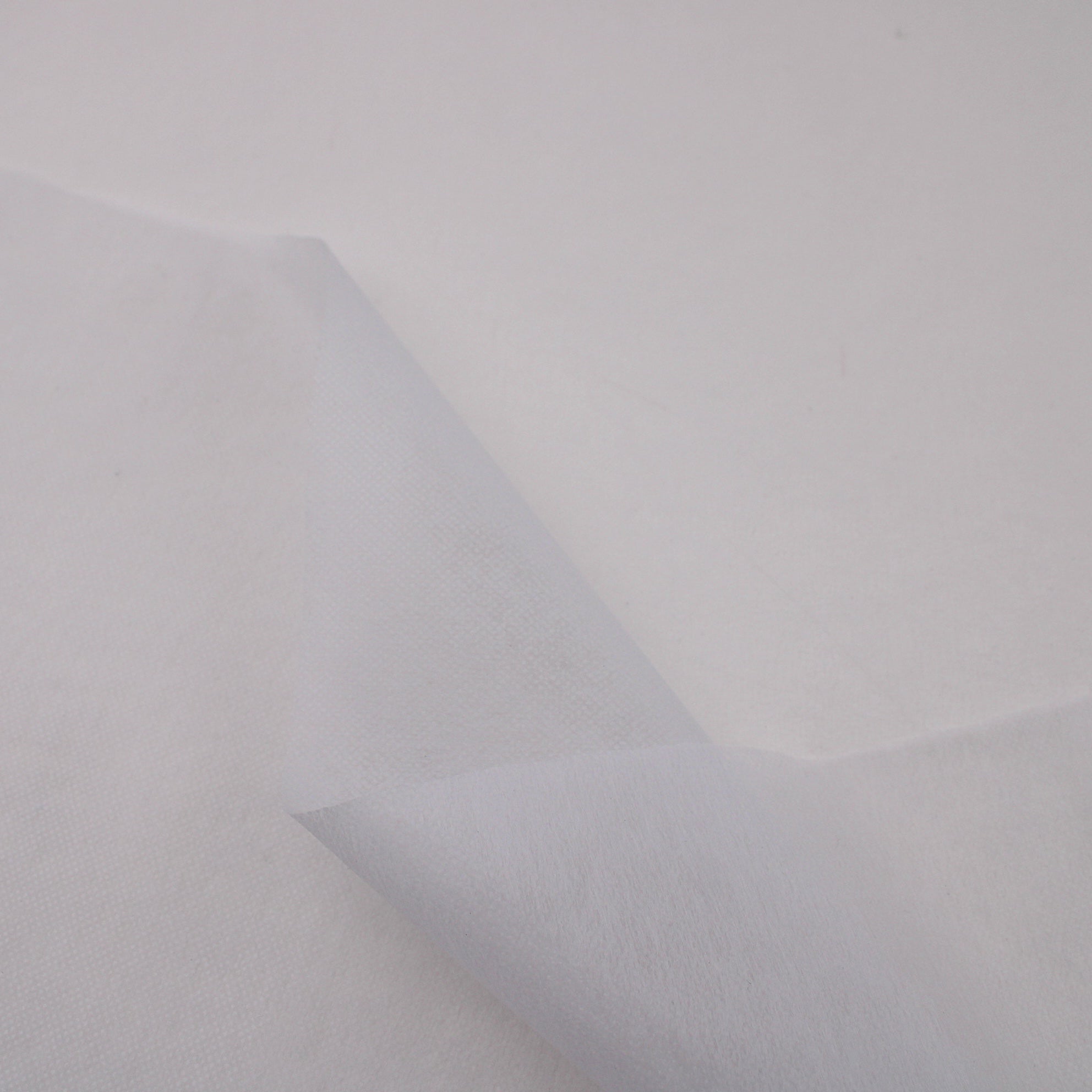 Fusible Light Iron On Polyester Interfacing Fabric - White – Lullabee ...