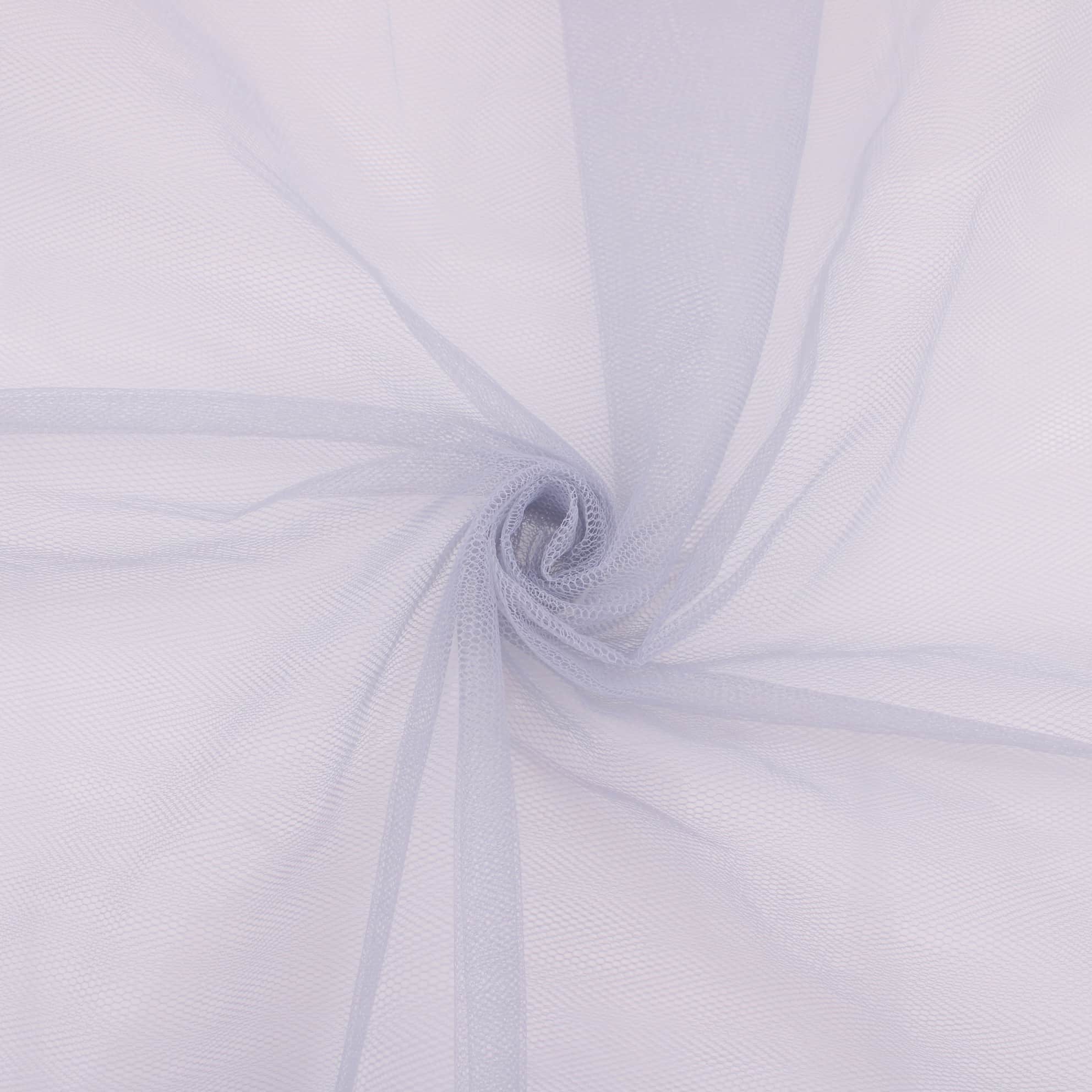 Gemma Mesh Dress Net Tulle Flare Free Fabric - Grey – Lullabee Fabrics