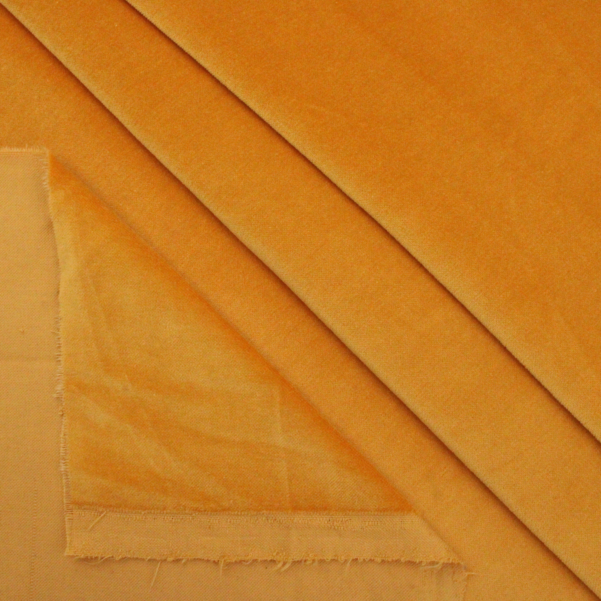 Genoa Pure 100% Cotton Velvet Upholstery Fabric - Gold – Lullabee Fabrics