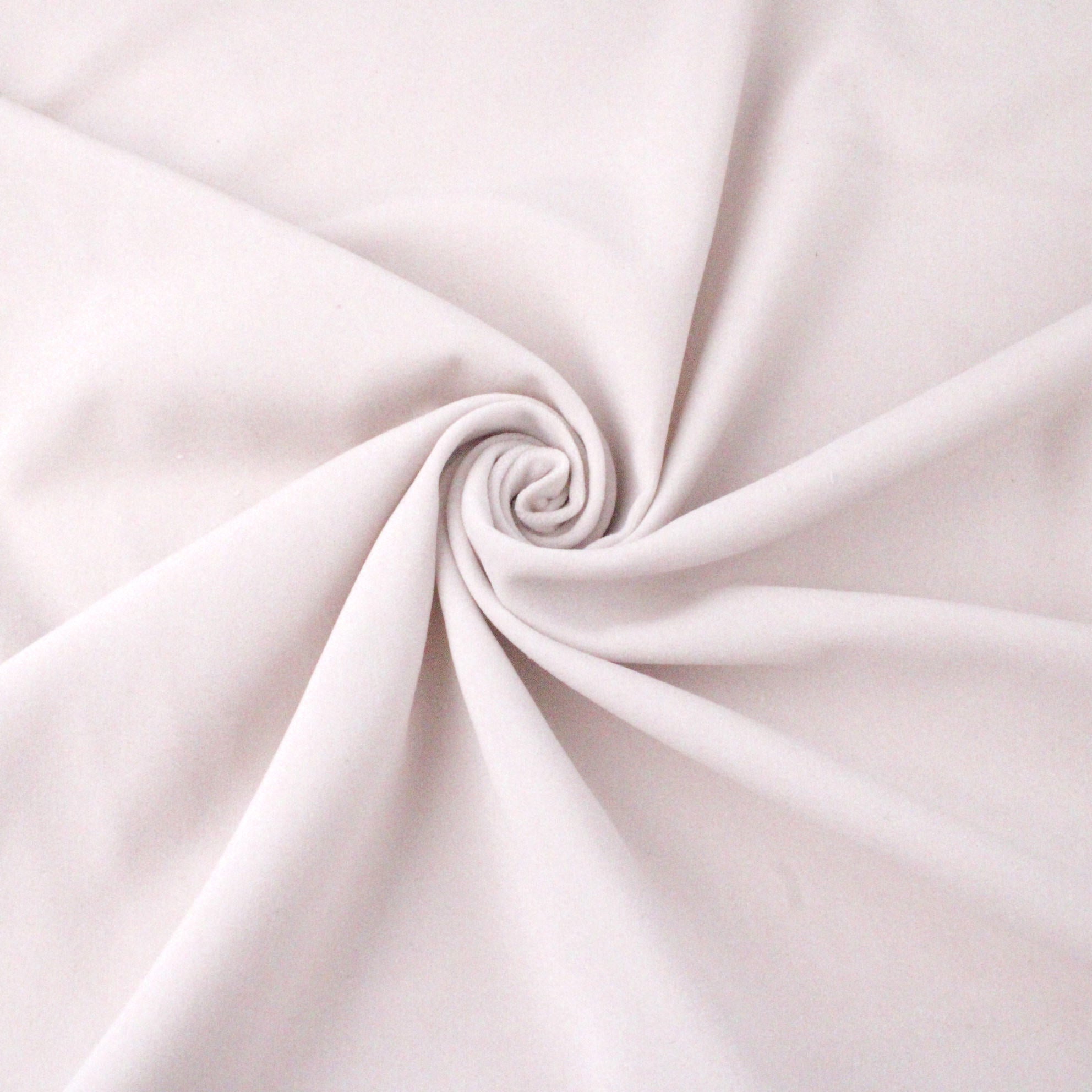 Genoa Pure 100% Cotton Velvet Upholstery Fabric - Ivory – Lullabee Fabrics