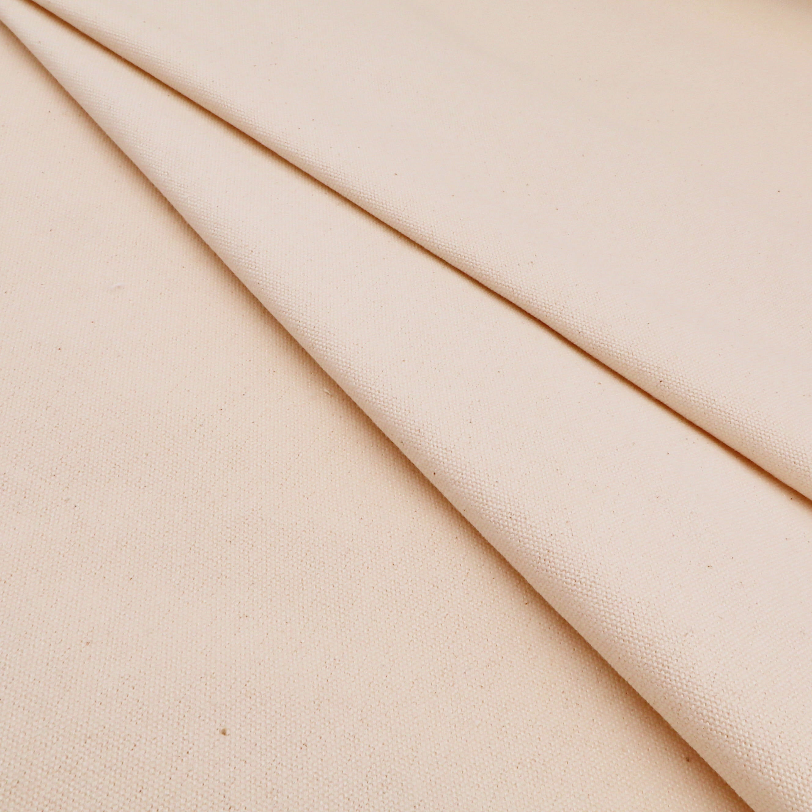 Heavyweight Thick Durable Cotton Canvas Craft Fabric - Natural ...
