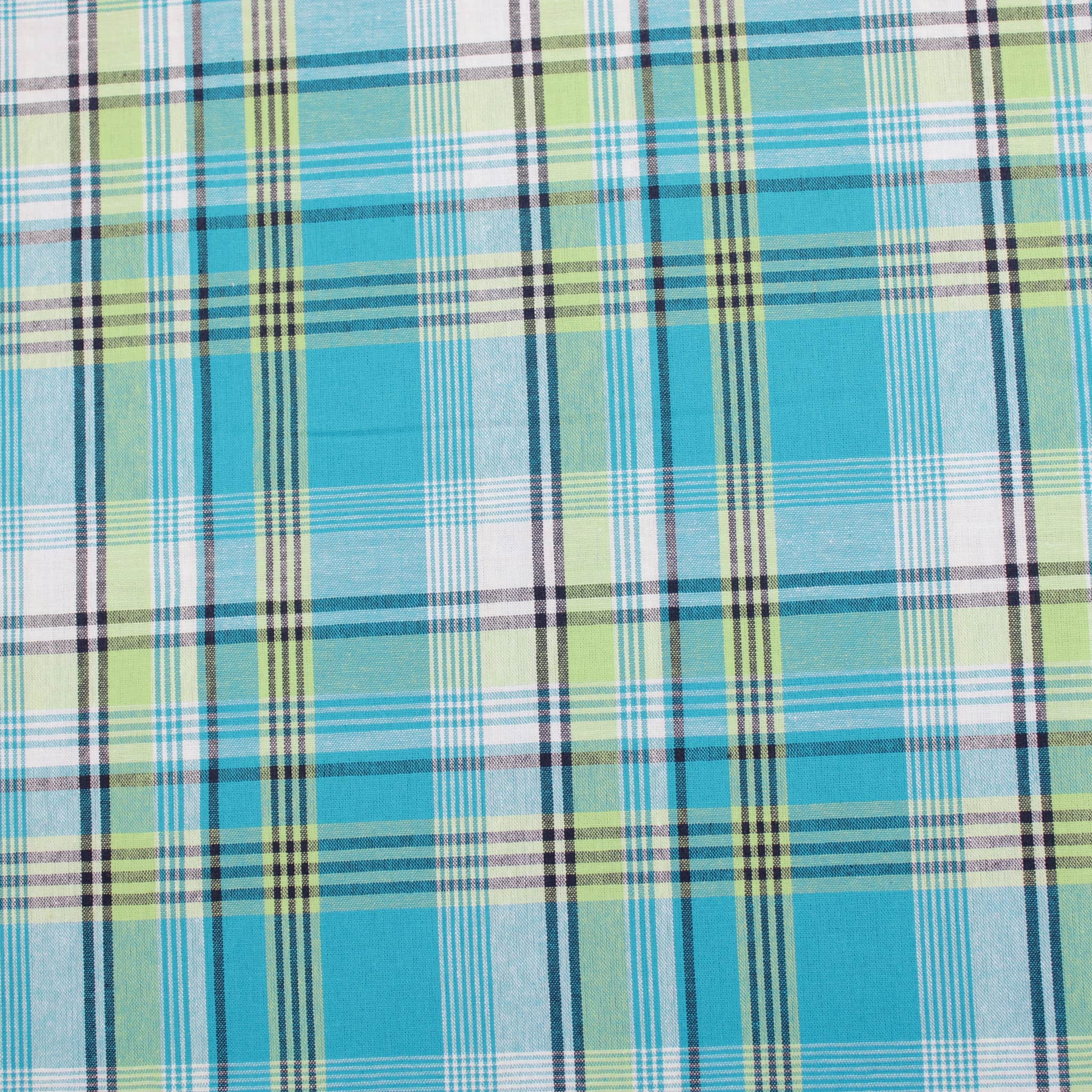 Indian Madras Shirting Cotton Checked Tartan - Mauritian – Lullabee Fabrics