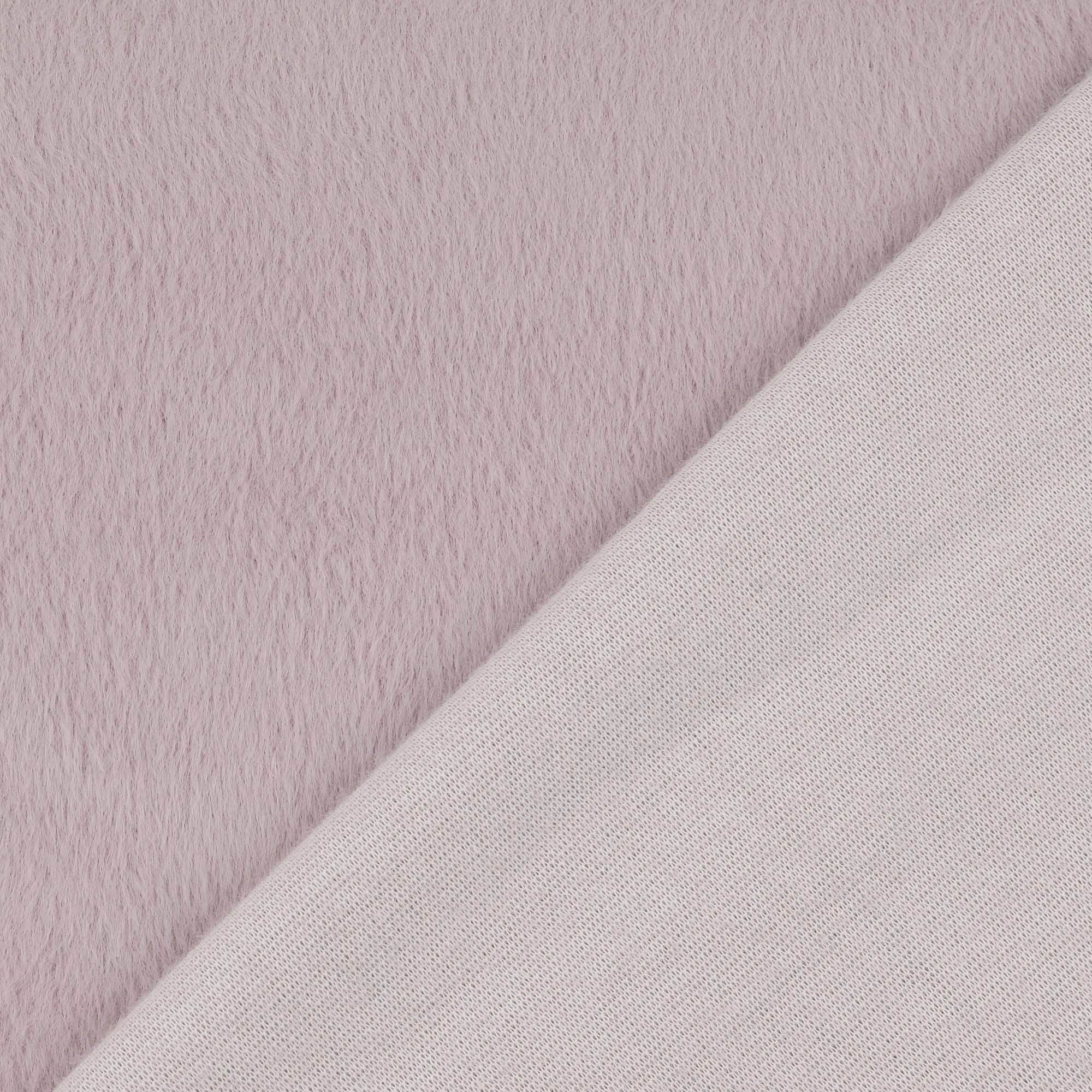 Mode Fake Faux Fur Short Pile Luxury Coating Fabric - Lavender ...