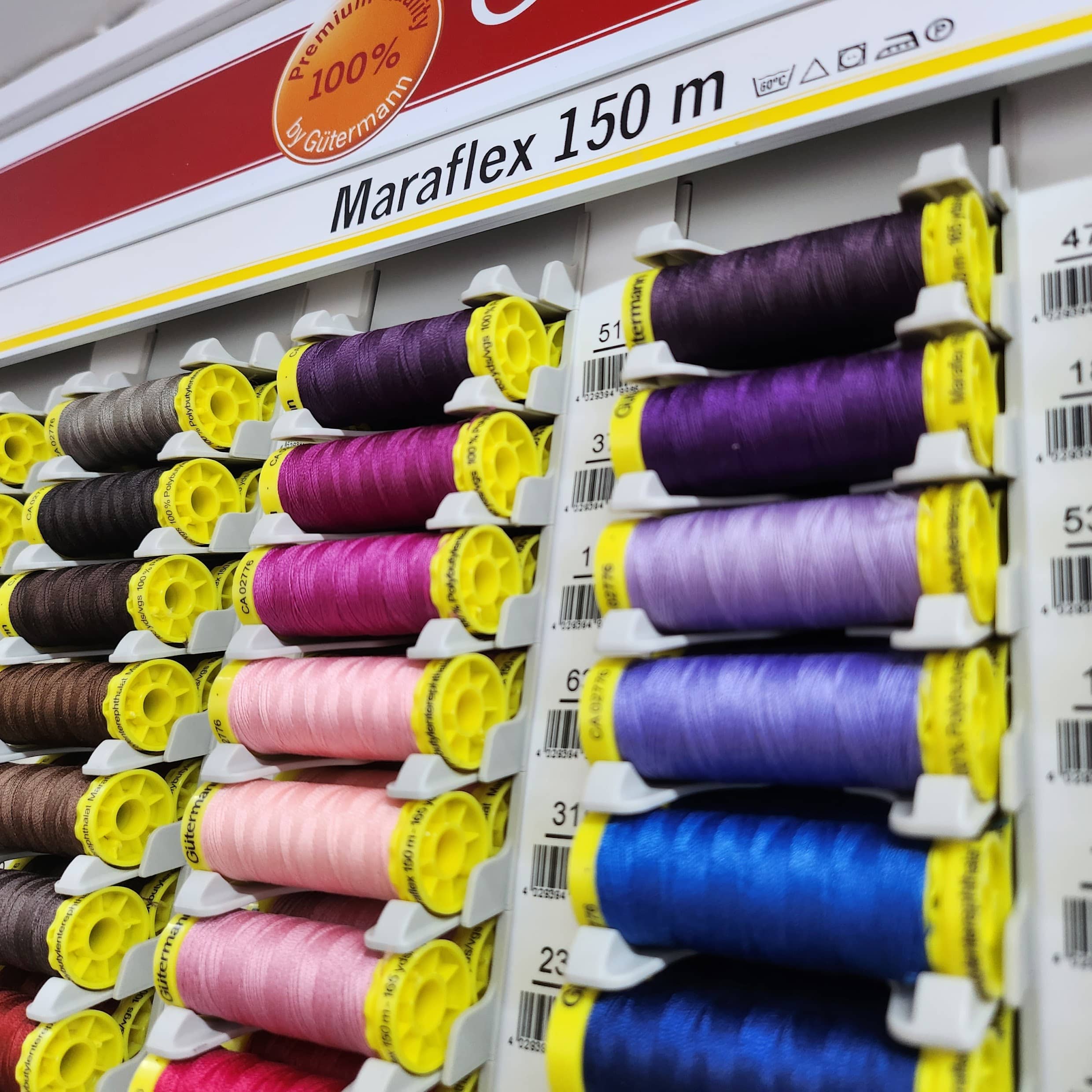 Gutermann Maraflex Stretch Sewing Thread 150m – Lullabee Fabrics