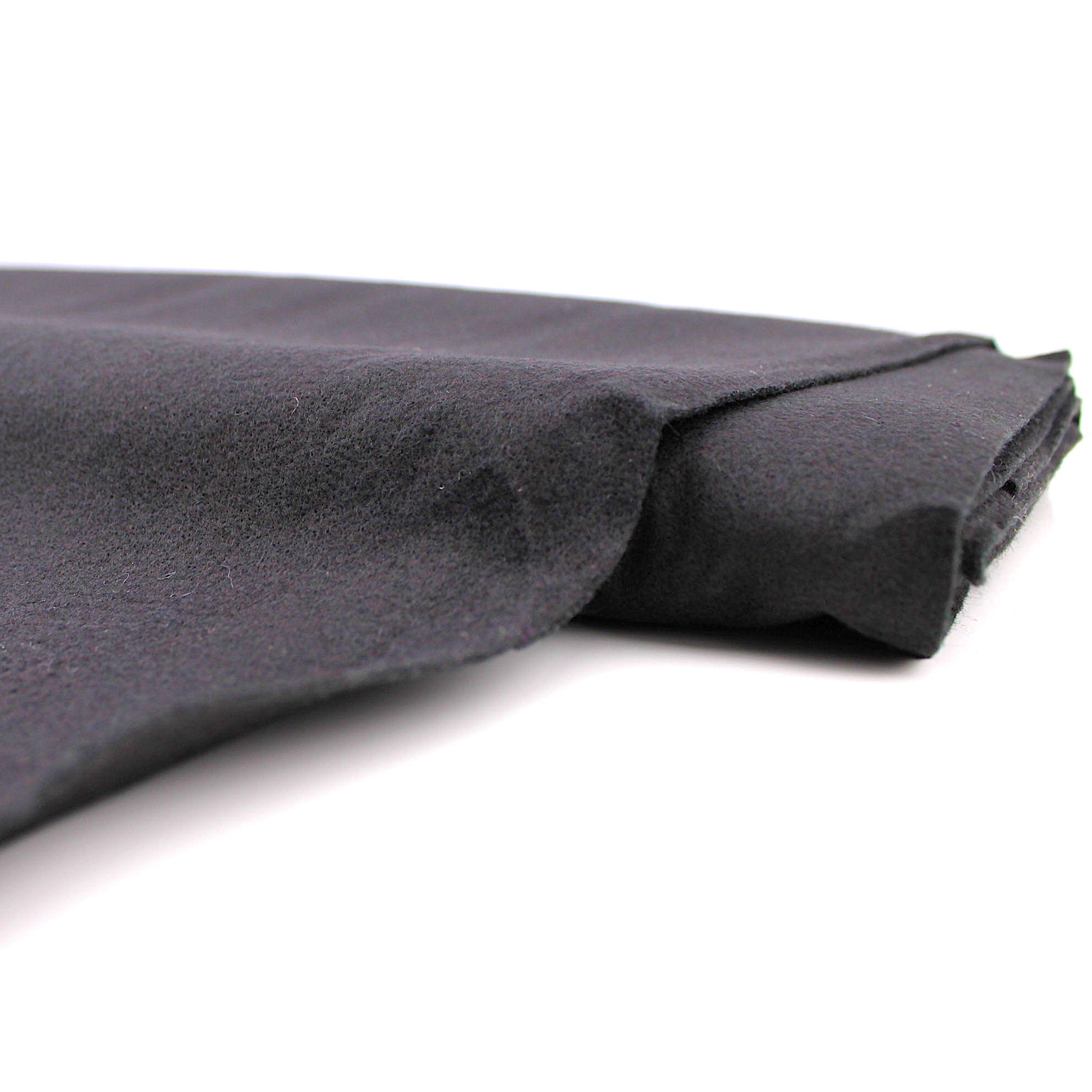 Oscar Wool Mix Felt Craft Fabric - Black – Lullabee Fabrics