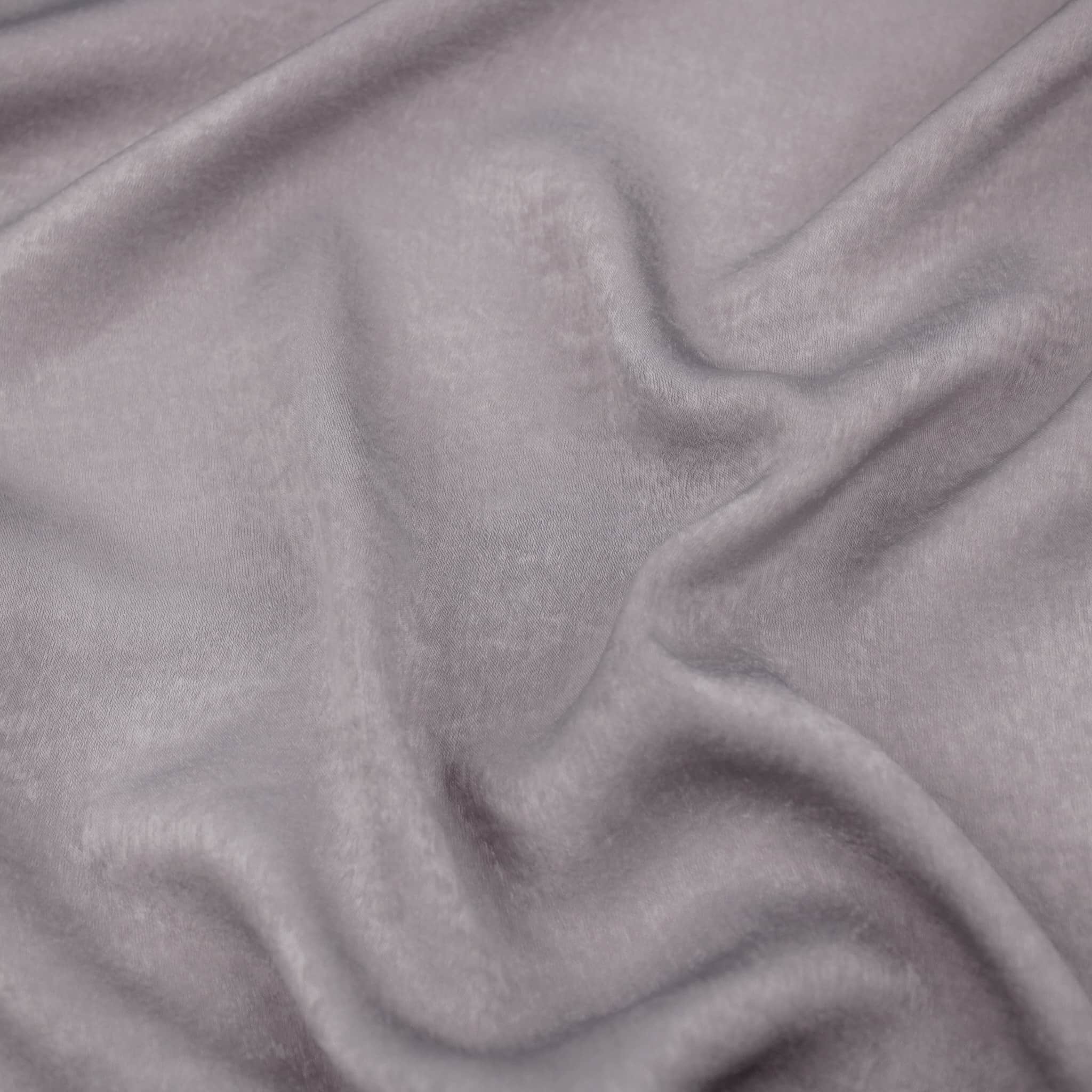 French Plain Silk Velvet Satin - Silver – Lullabee Fabrics