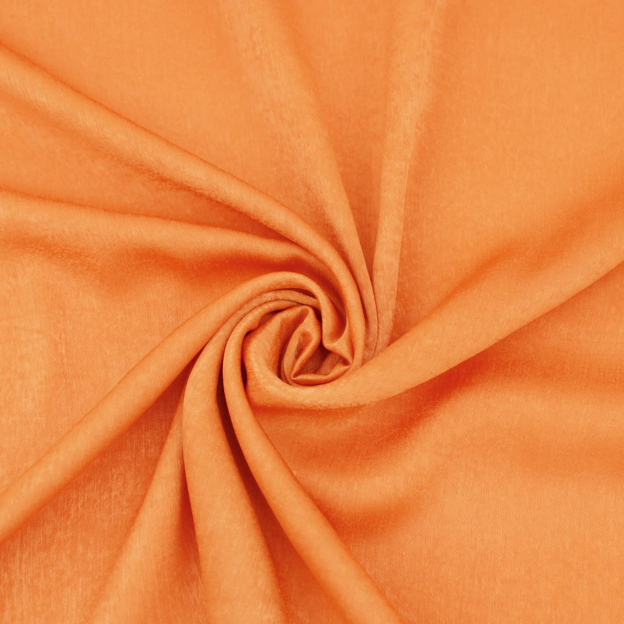 French Plain Silk Velvet Satin - Terracotta – Lullabee Fabrics