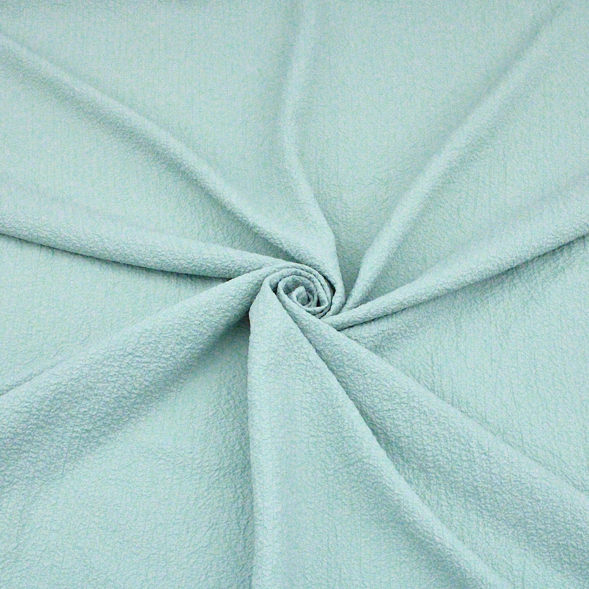 Plain Solid Viscose Rayon Crinkle Seersucker Dressmaking Fabric - Mint – Lullabee Fabrics