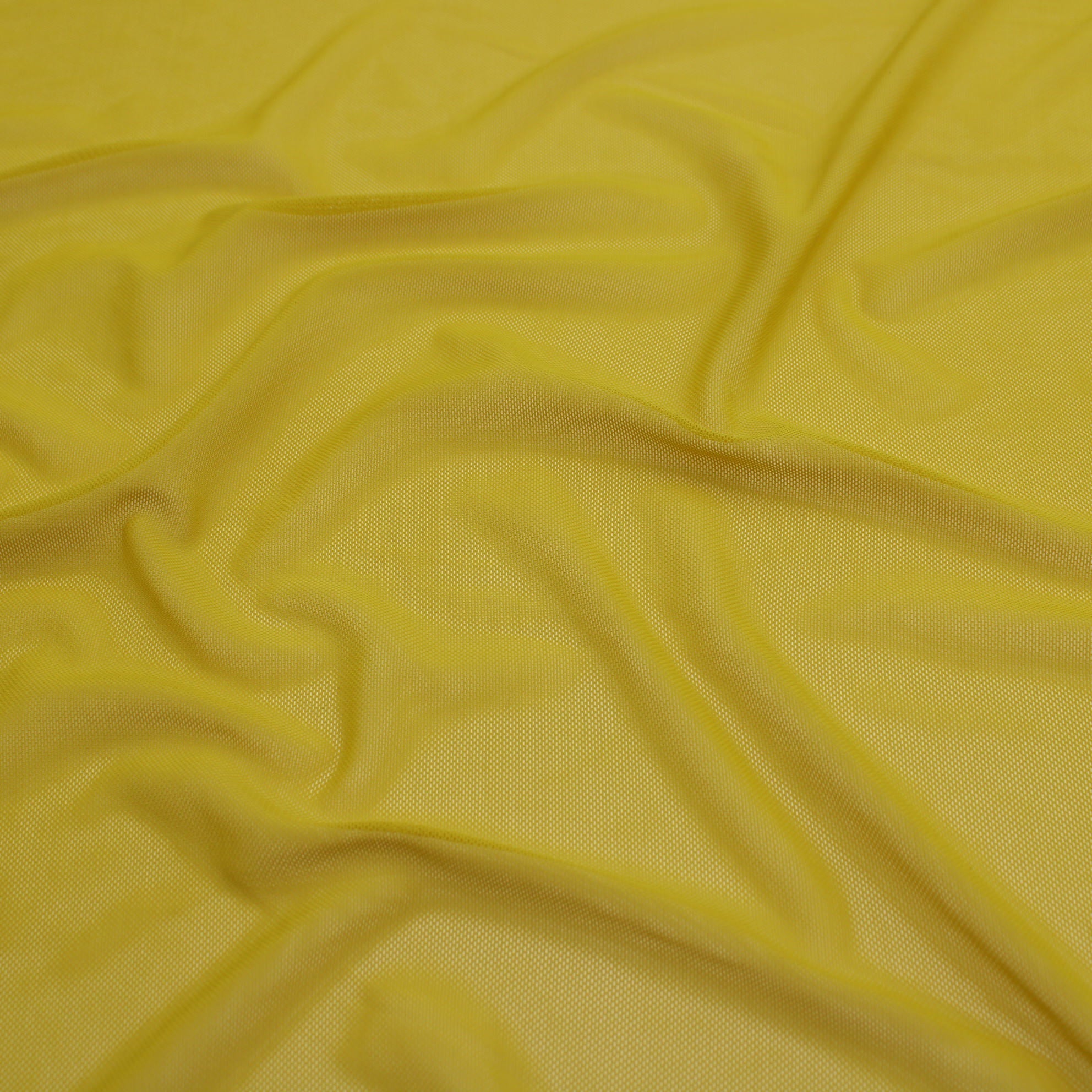 Power Mesh Net 4 Way Stretch Sheer Fabric - Ochre – Lullabee Fabrics