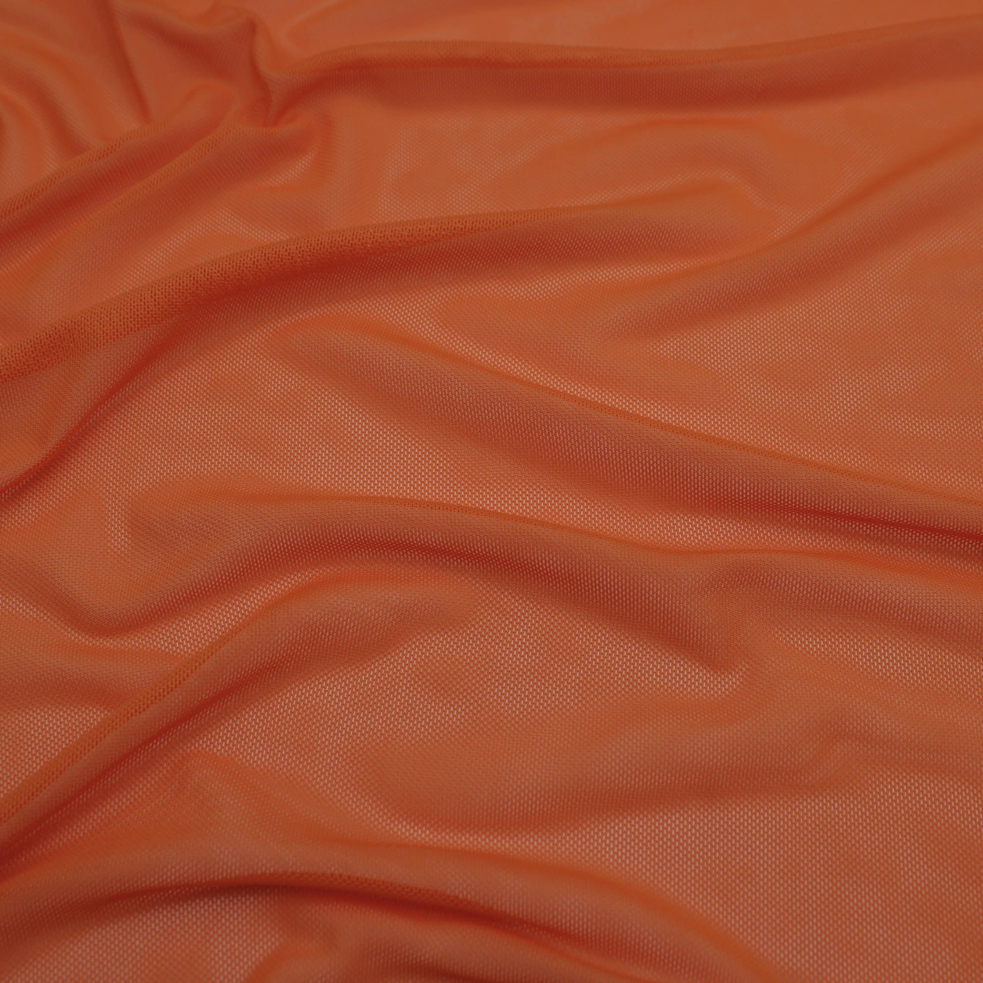 Power Mesh Net 4 Way Stretch Sheer Fabric - Orange – Lullabee Fabrics