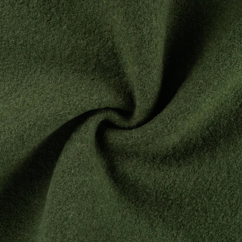 Pure Boiled Wool - Olive – Lullabee Fabrics