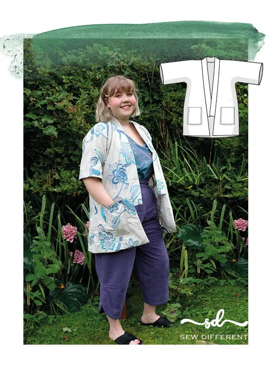 Riva Jacket - By Sew Different – Lullabee Fabrics