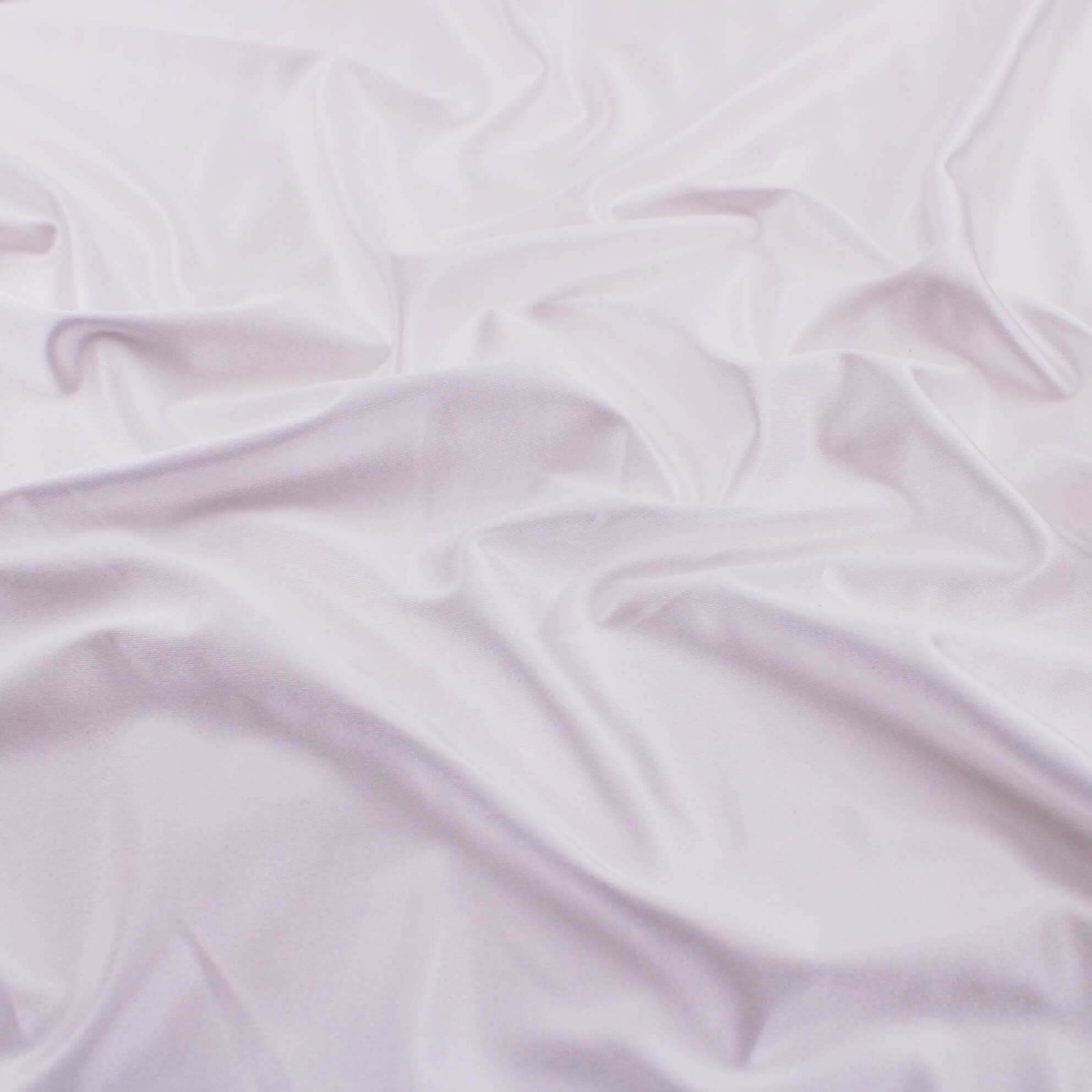Rosa Shiny Stretch Silk Satin Fabric - White – Lullabee Fabrics