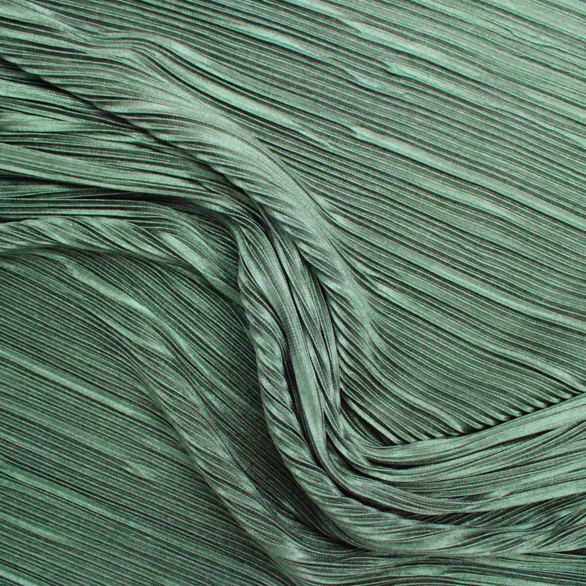 Satin Feel Cloque Crinkled Pleats Plisse Fabric - Bottle – Lullabee Fabrics
