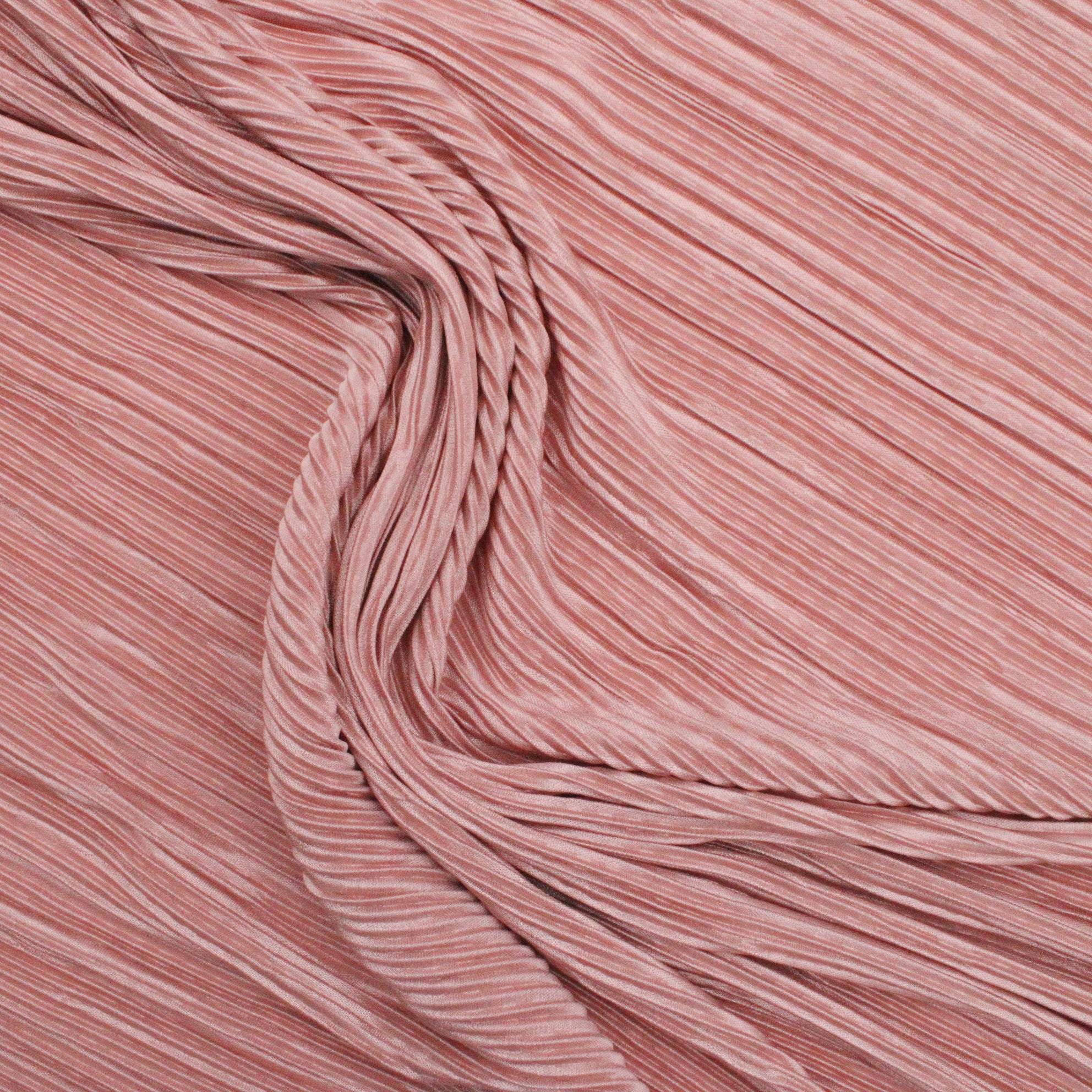 Satin Feel Cloque Crinkled Pleats Plisse Fabric - Mocha – Lullabee Fabrics