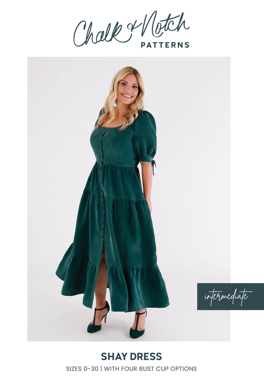Shay Dress Sewing Pattern - By Chalk and Notch Patterns – Lullabee Fabrics