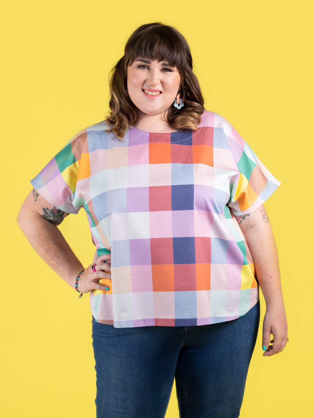 Stevie Tunic Sewing Pattern - By Tilly and the Buttons – Lullabee Fabrics