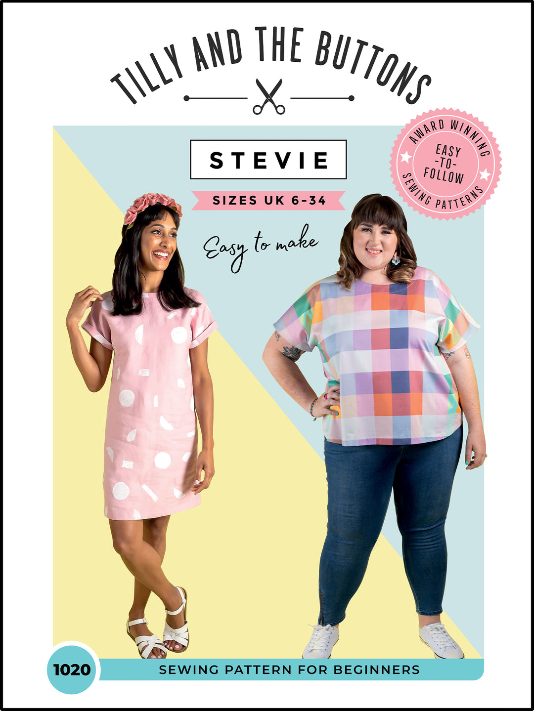 Stevie Tunic Sewing Pattern - By Tilly and the Buttons – Lullabee Fabrics