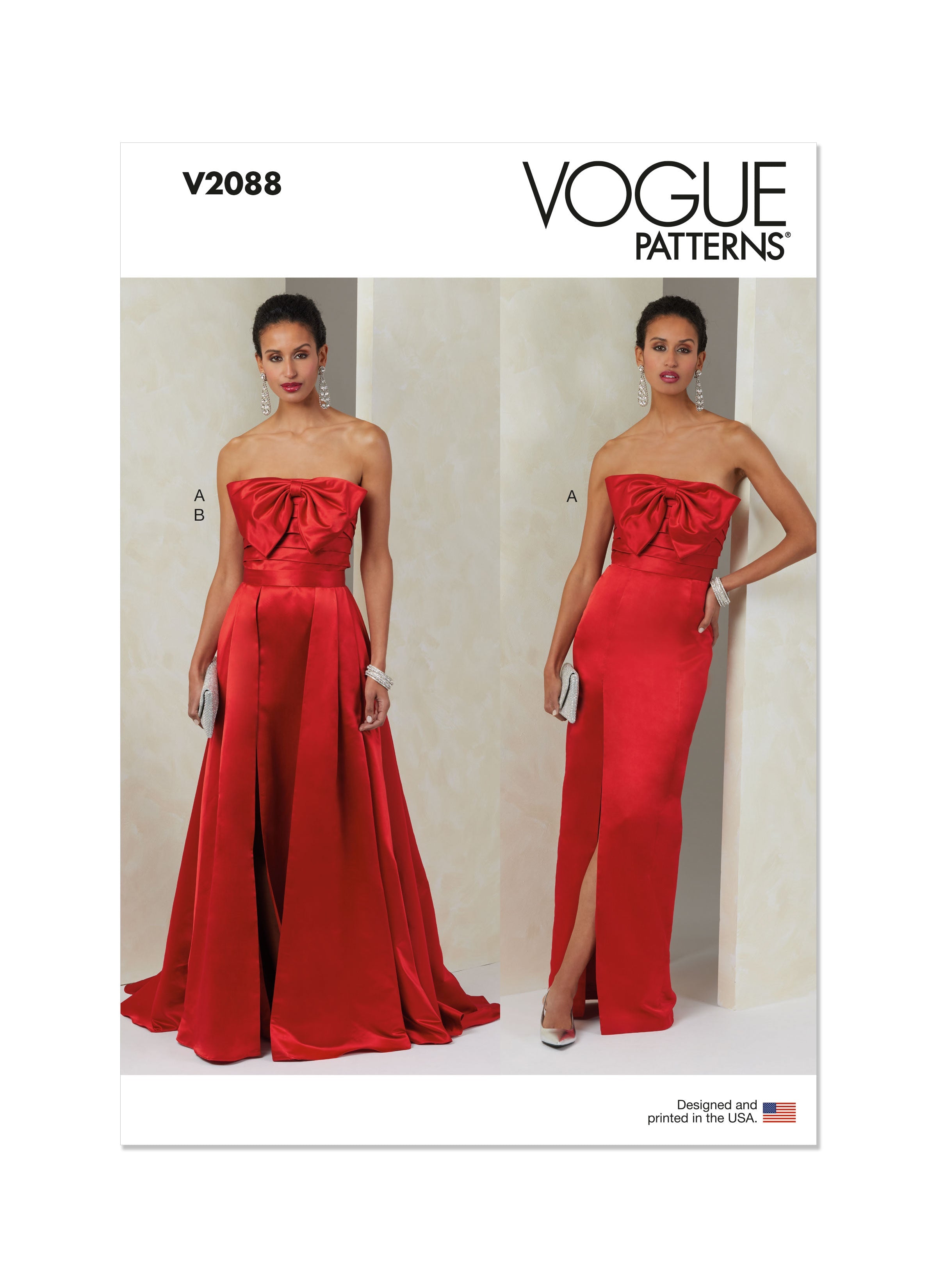 Vogue Misses Dress and Overskirt Sewing Pattern V2088 – Lullabee Fabrics