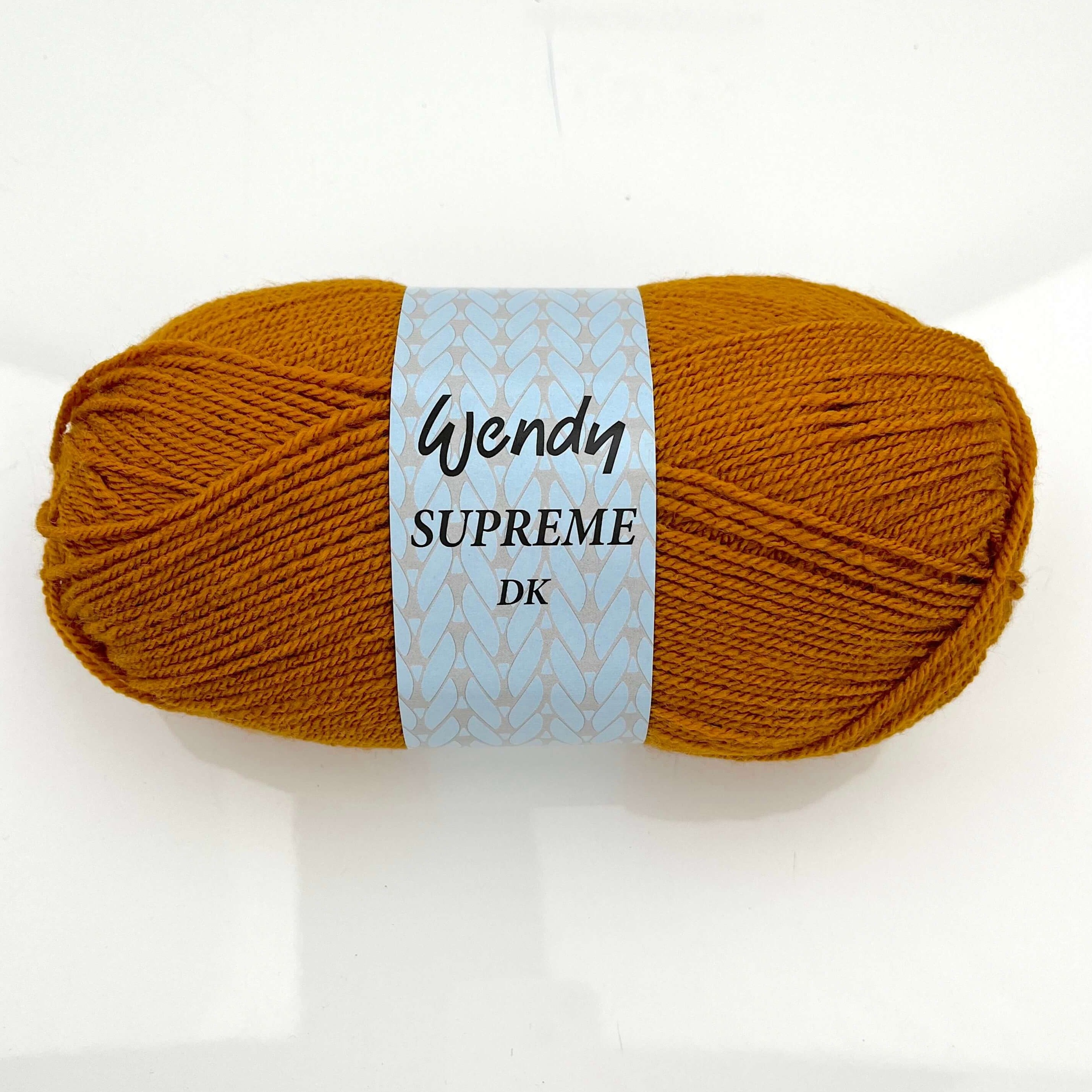 Wendy Wools Supreme DK Premium Acrylic Yarn 100g - WD45 Mustard ...