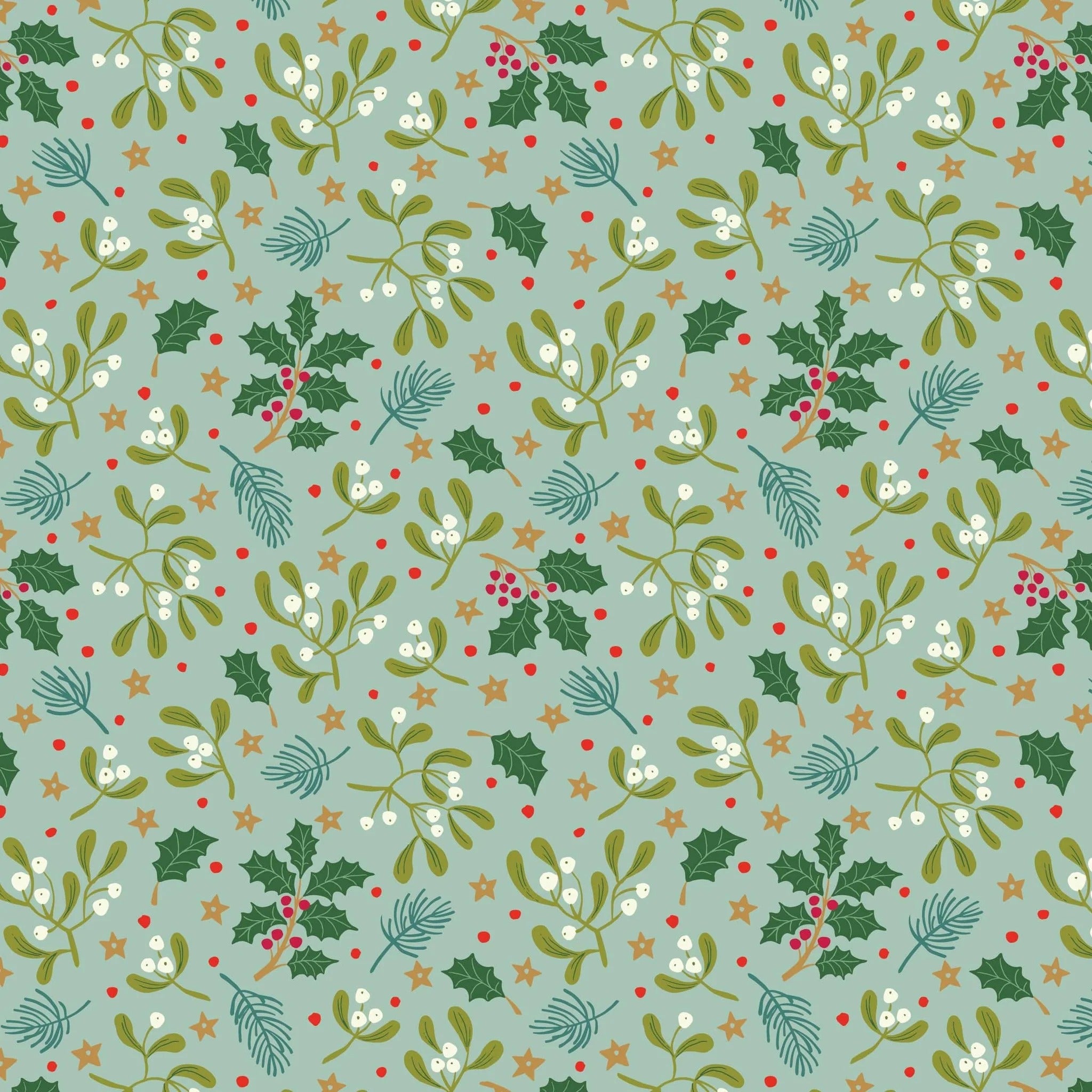 Lewis and Irene Christmas All is Bright by Stuart Hillard Cotton Quilt ...