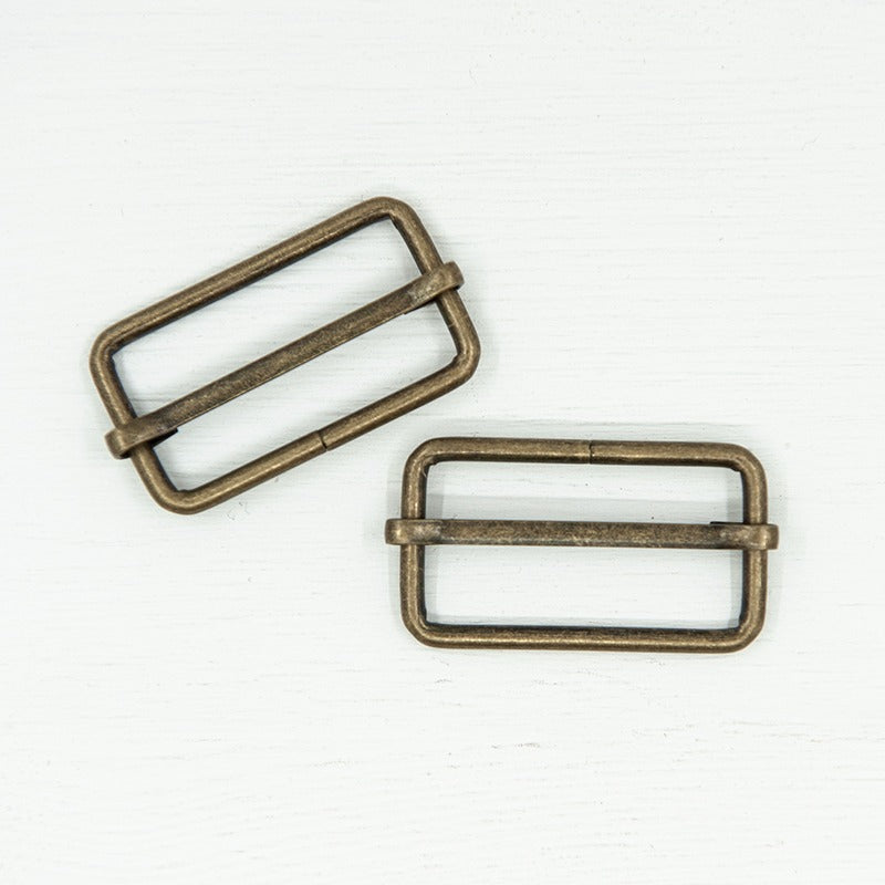 38mm Metal Strap Slider Adjustable for Bag Making Hardware - Antique B ...