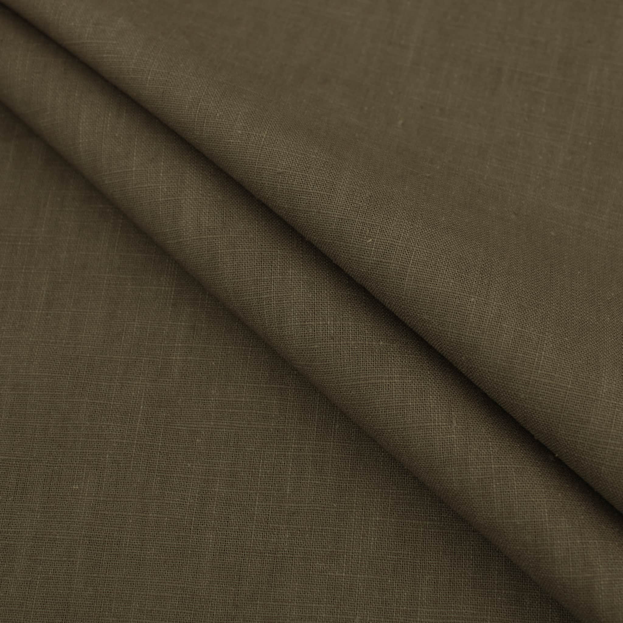 8 oz Washed Natural Linen - Khaki – Lullabee Fabrics