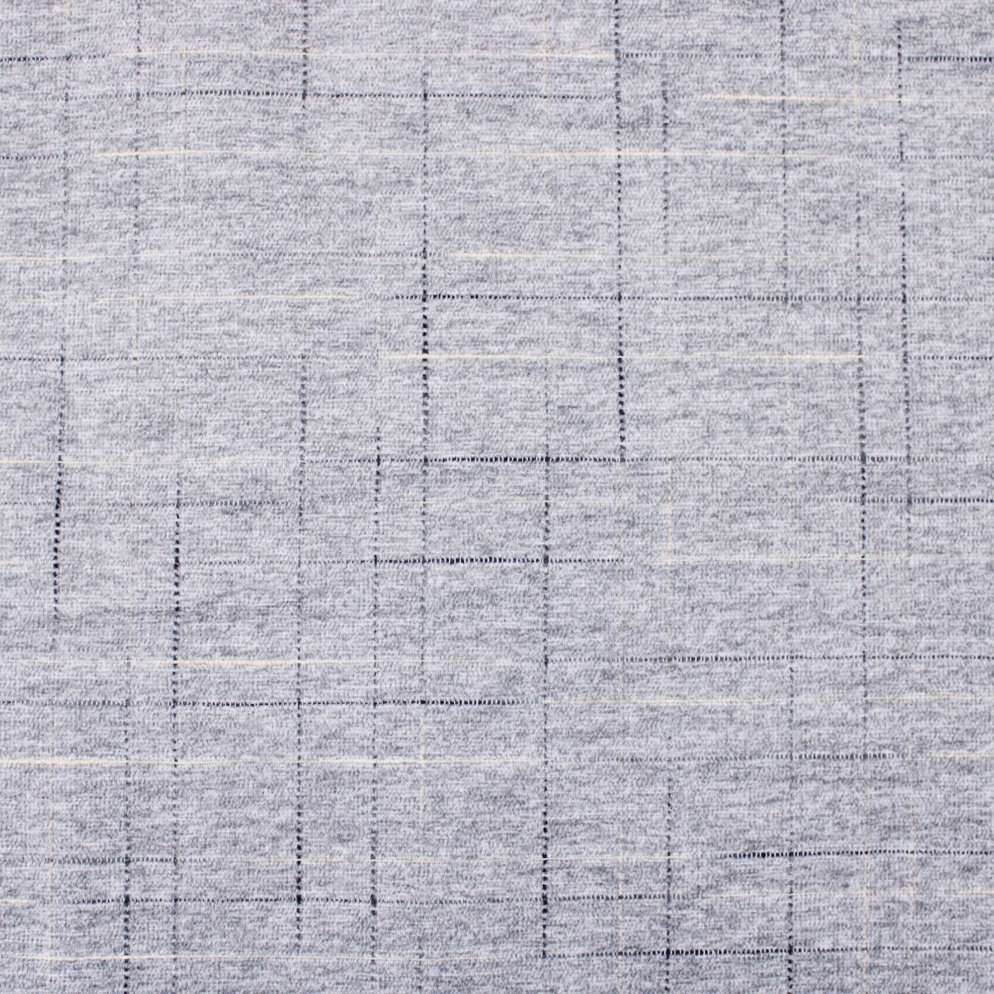 Criss-Cross Stitching Pattern Chenille | Light Grey Fabric | Lullabee ...