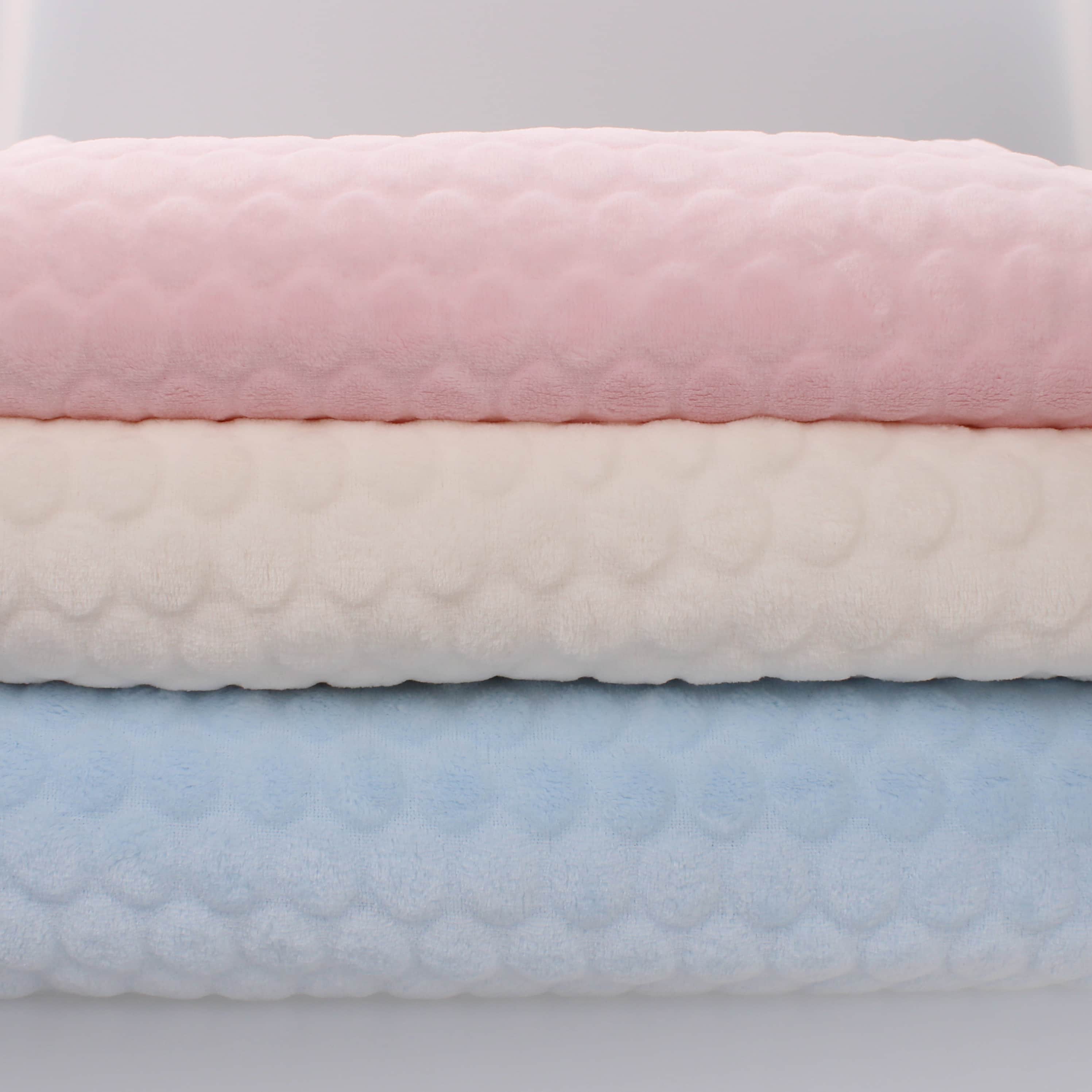 Large Dimple Dot Soft Fleece Fabric - Soft Cream – Lullabee Fabrics