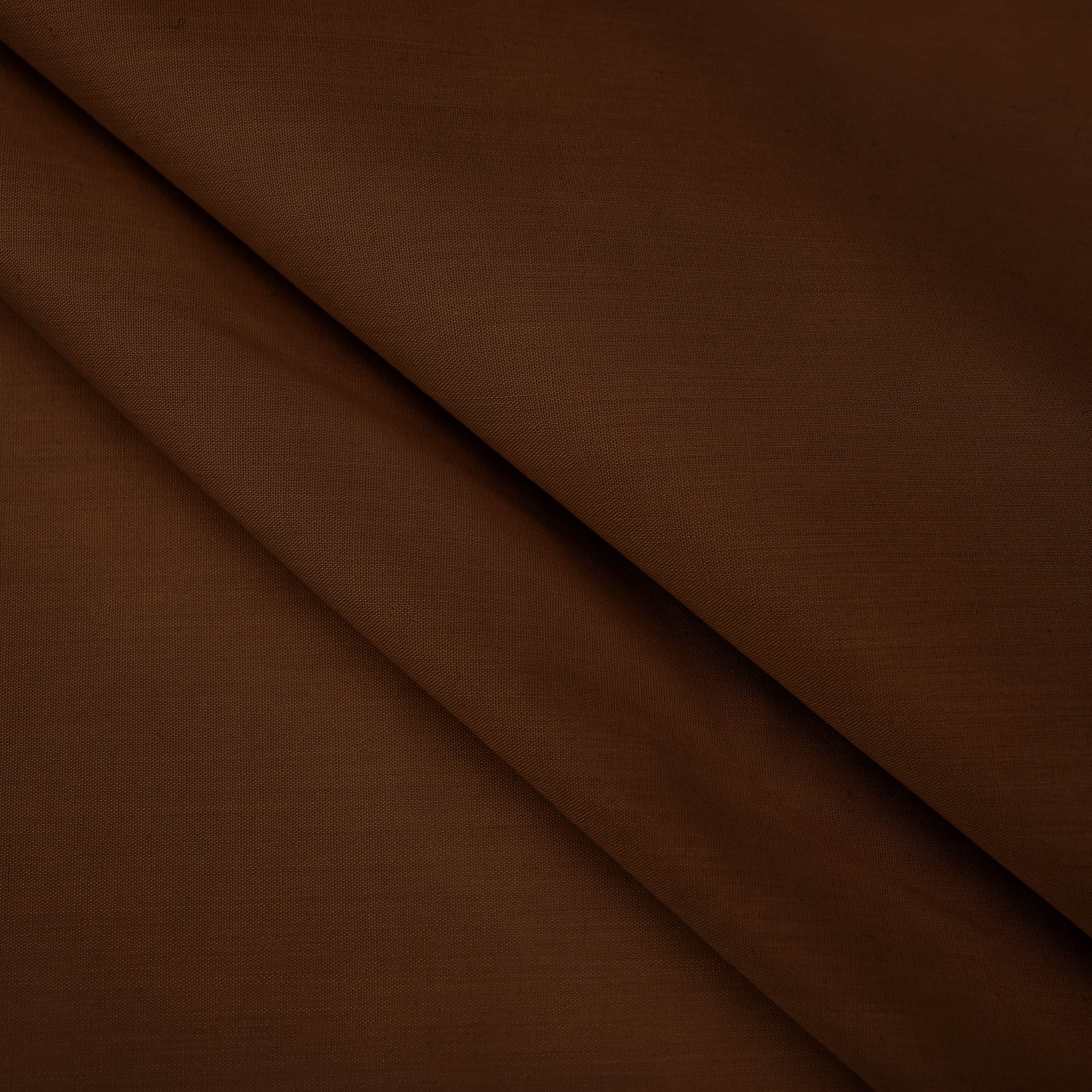 Light Cotton Poplin Solid Colour - Chestnut – Lullabee Fabrics