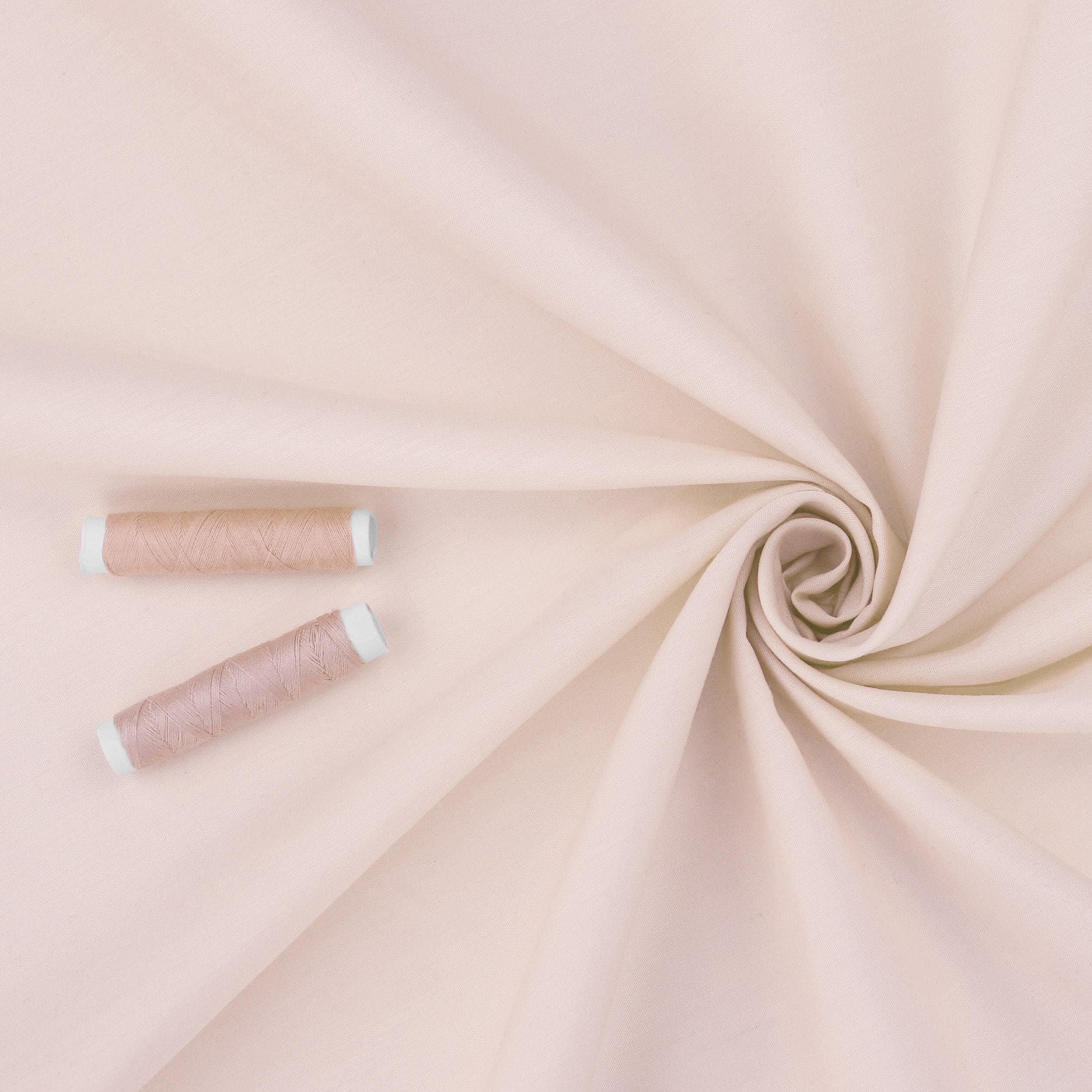 Light Cotton Poplin Solid Colour - Sand – Lullabee Fabrics