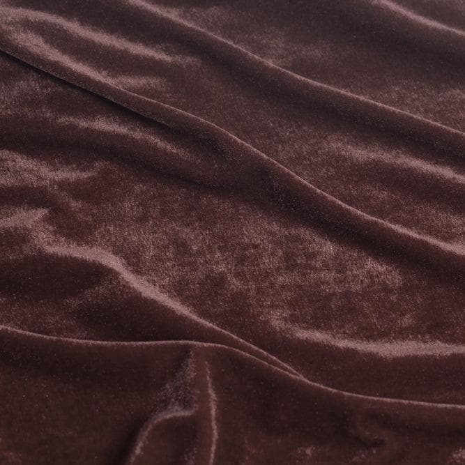Luxurious Soft Velour Velvet - Chocolate – Lullabee Fabrics