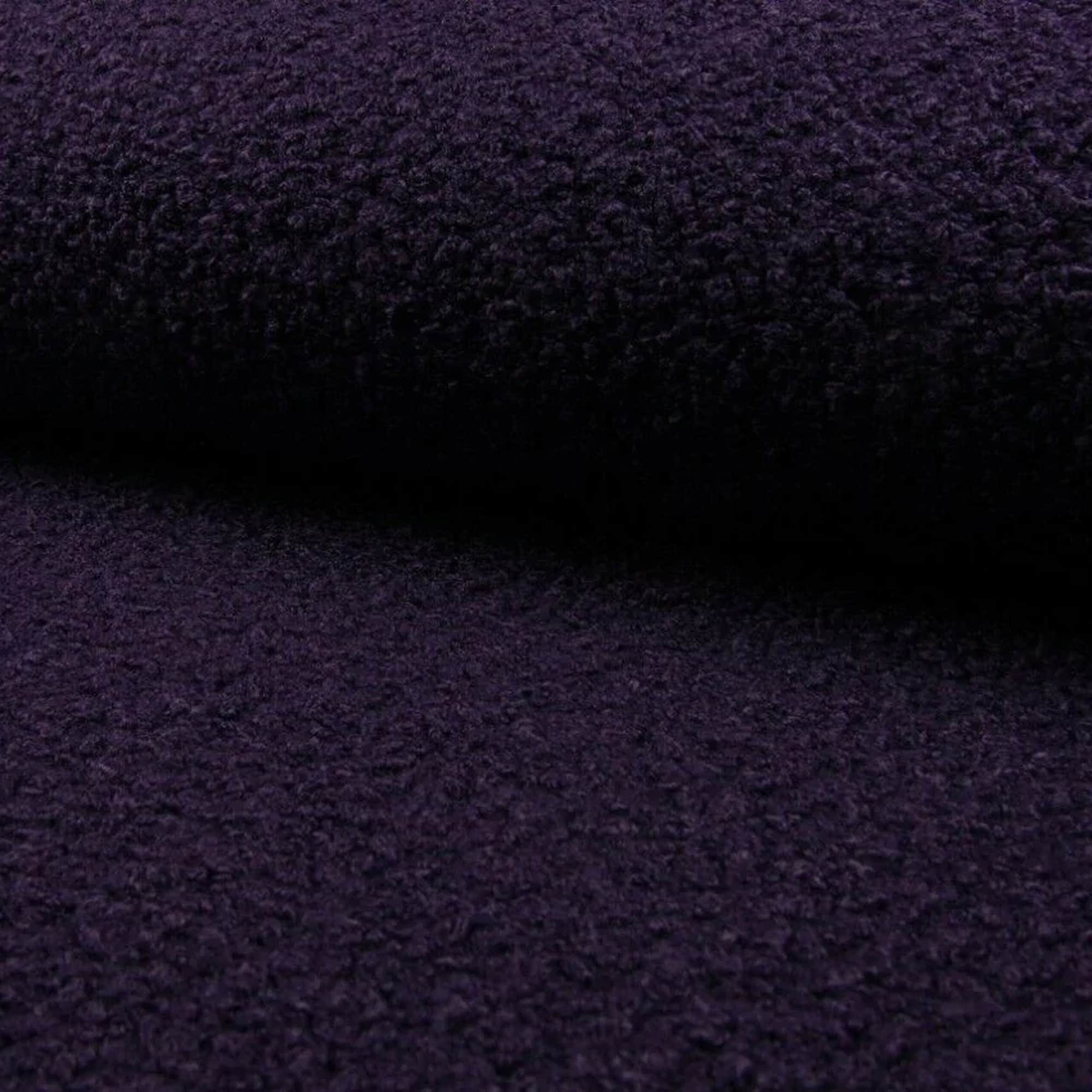Chunky Boucle Curled Sheep Wool Look - Purple – Lullabee Fabrics