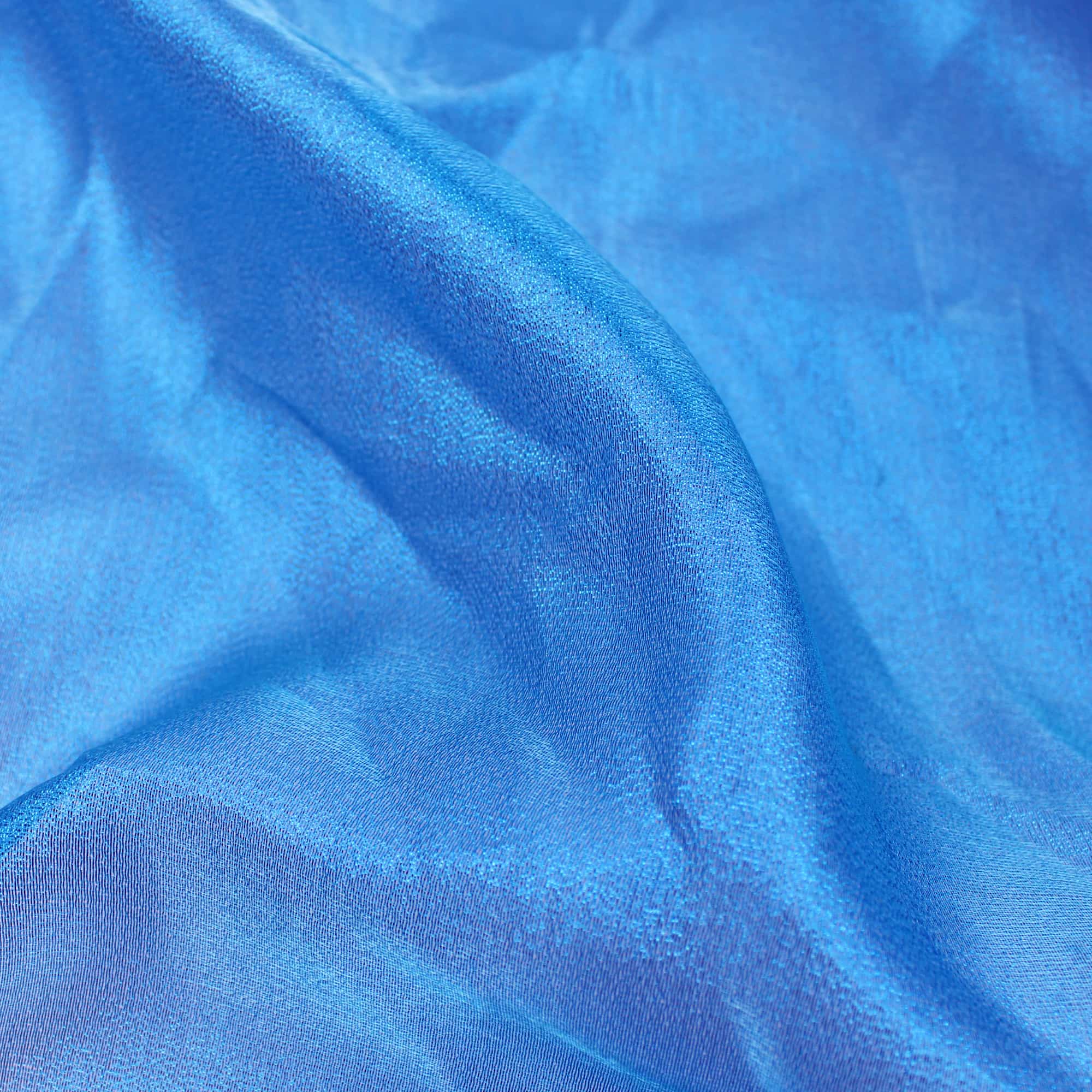 Metallic Organza - Blue – Lullabee Fabrics