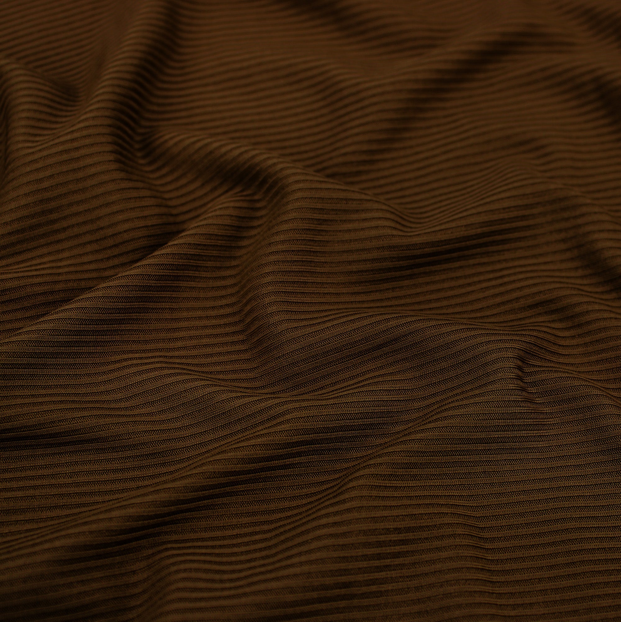 Mini Ribbed Knitted Jersey - Tobacco – Lullabee Fabrics