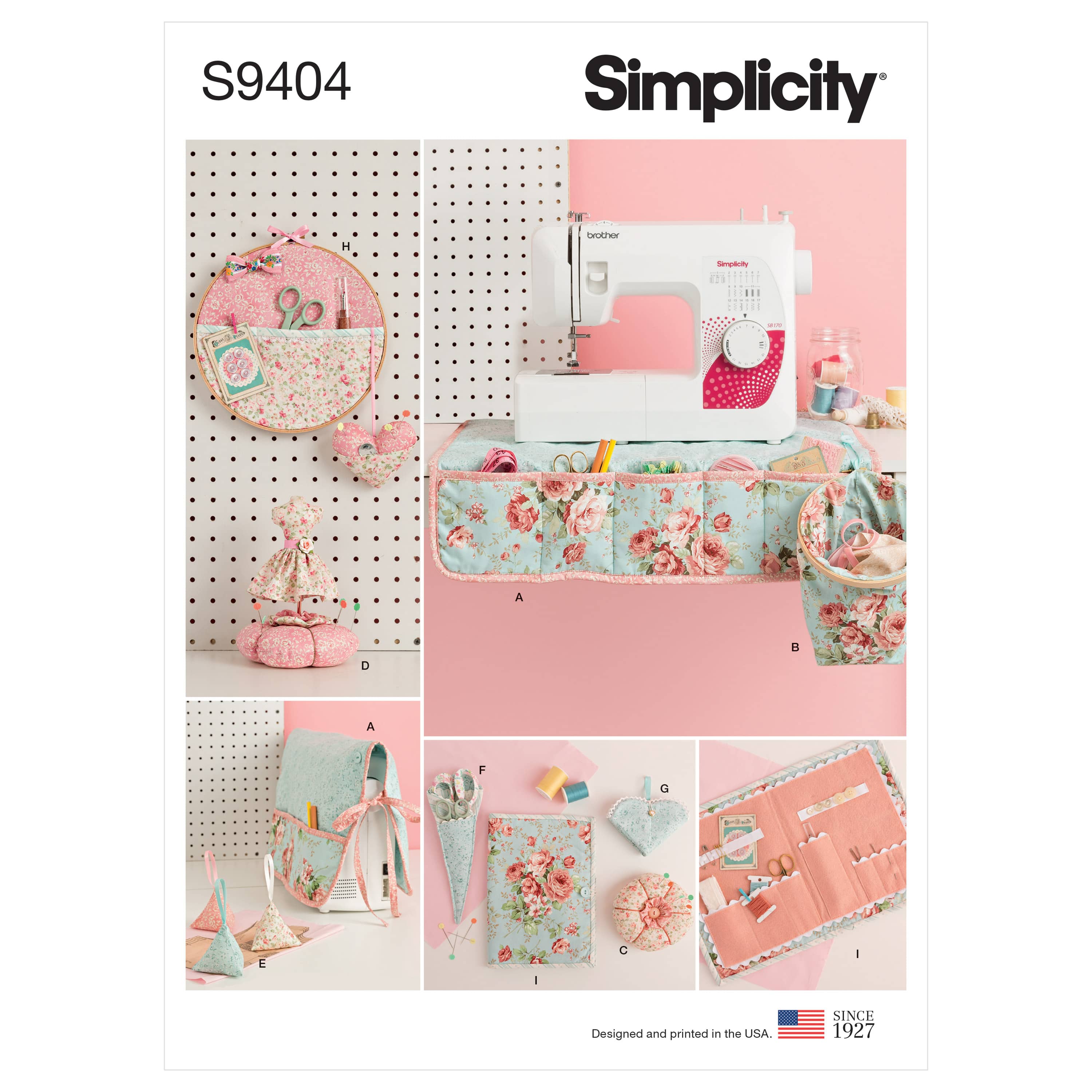 Simplicity Sewing Pattern S9404 Sewing Room Accessories – Lullabee Fabrics