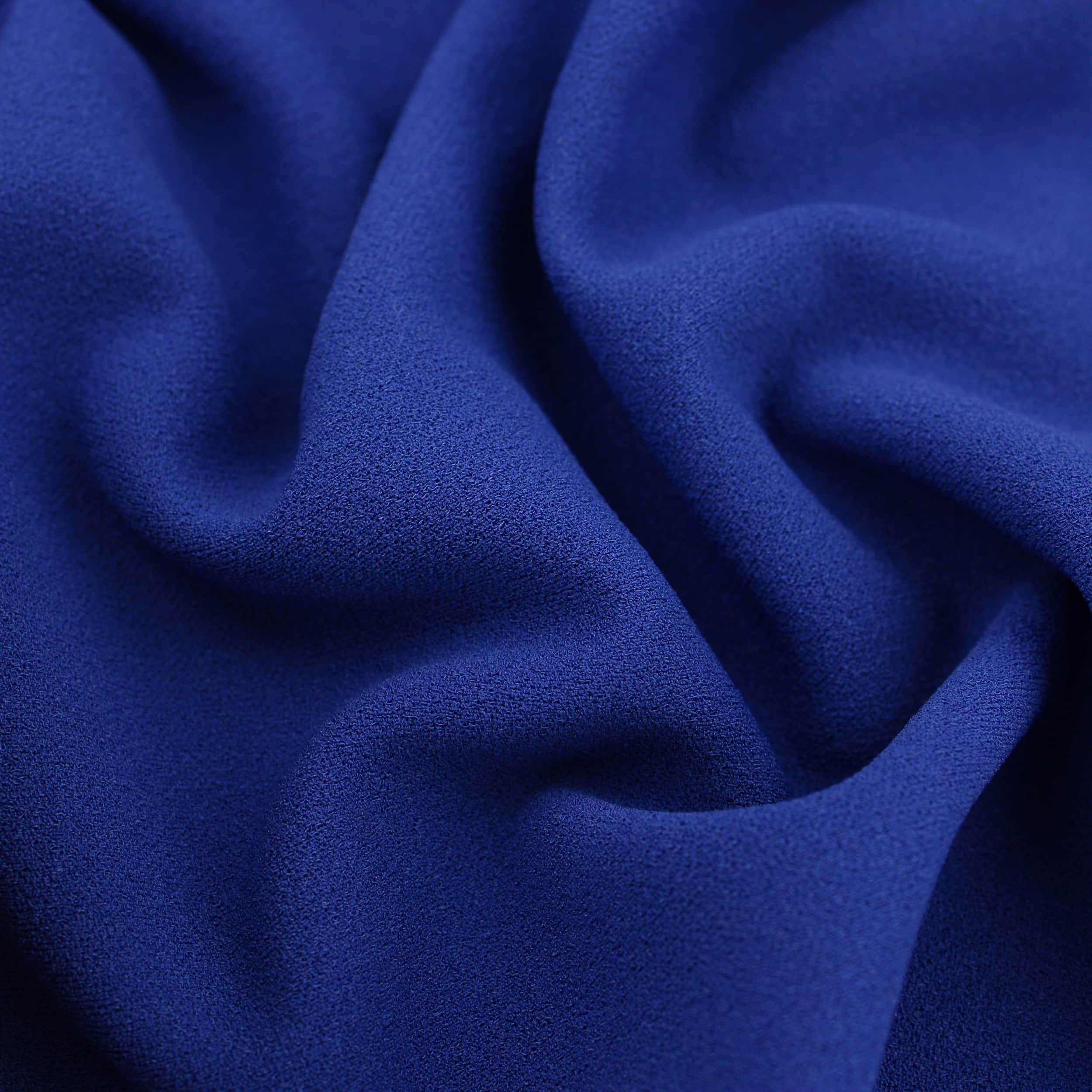 Scuba Crepe Stretch Jersey - Cobalt – Lullabee Fabrics