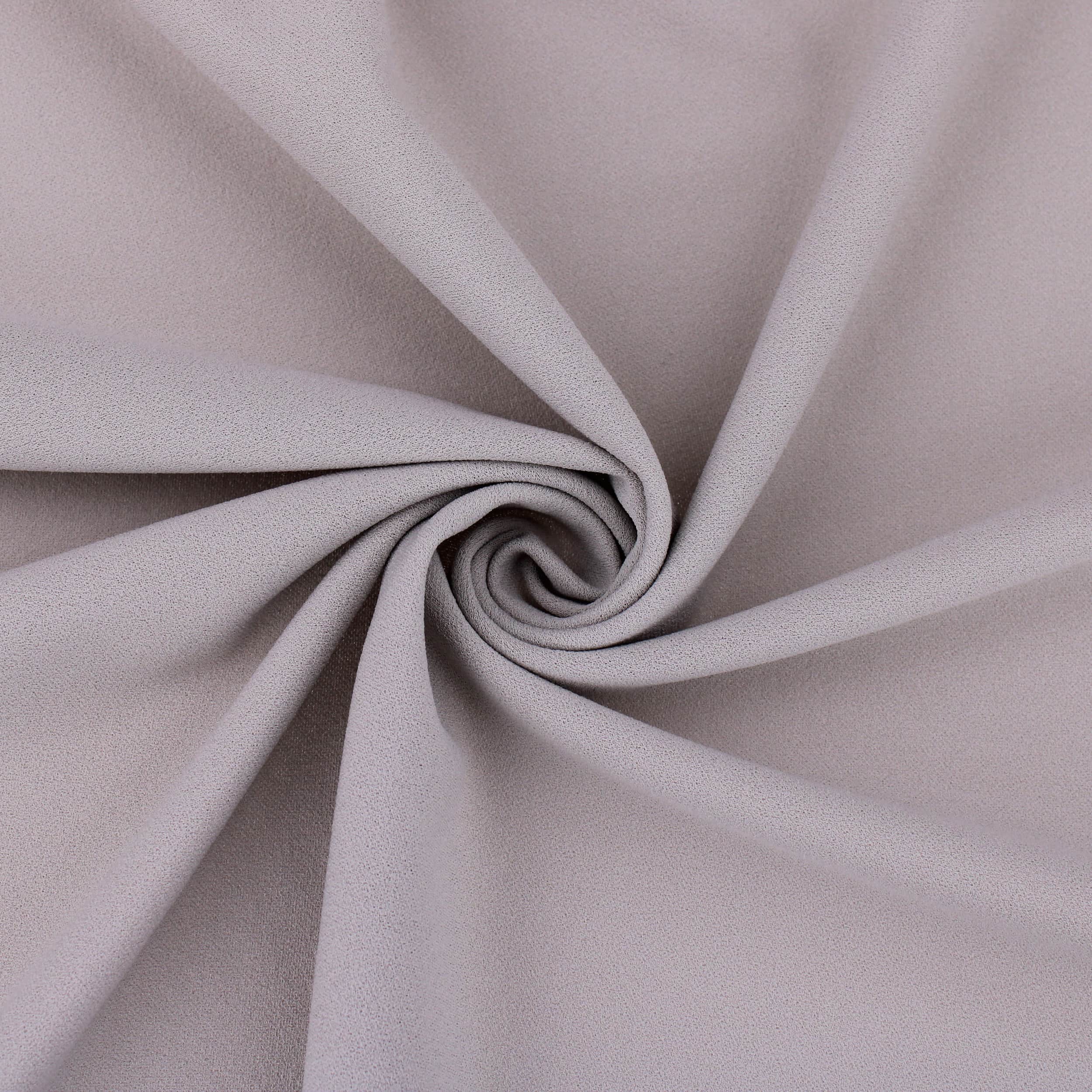 Scuba Crepe Stretch Jersey - Grey – Lullabee Fabrics