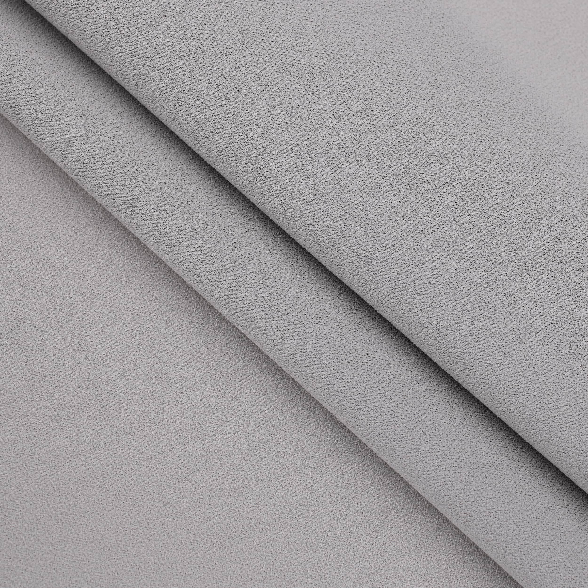 Scuba Crepe Stretch Jersey - Silver Grey – Lullabee Fabrics