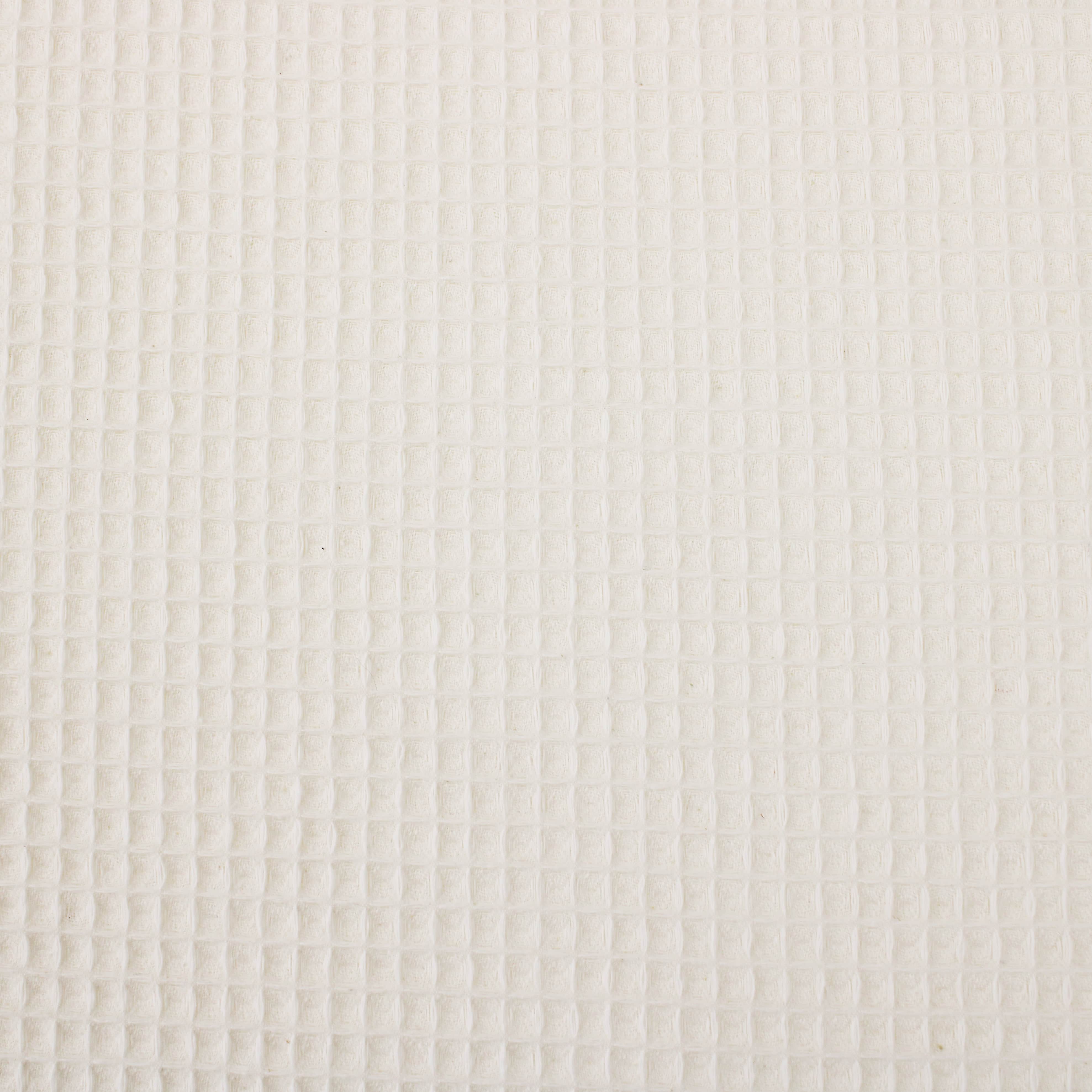 Waffle Cotton Honeycomb/Pique - Ivory – Lullabee Fabrics